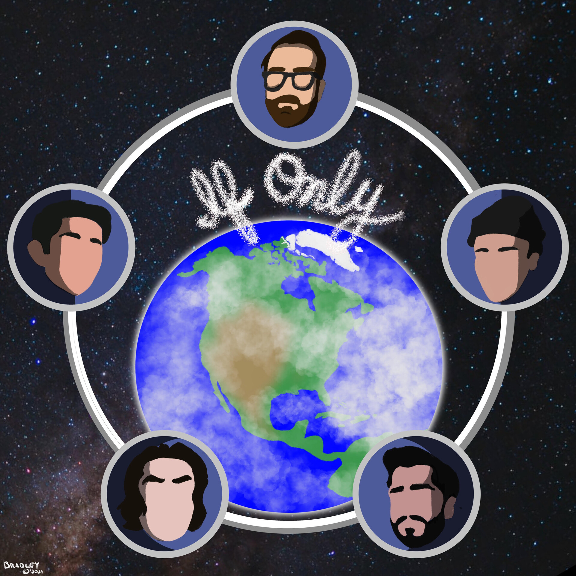 ArtStation - "'If Only,' Single Cover Art for Rock Band Apparition ...