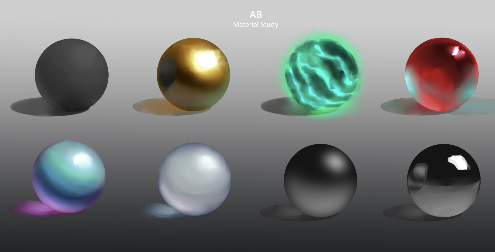 ArtStation - Rough Material Study