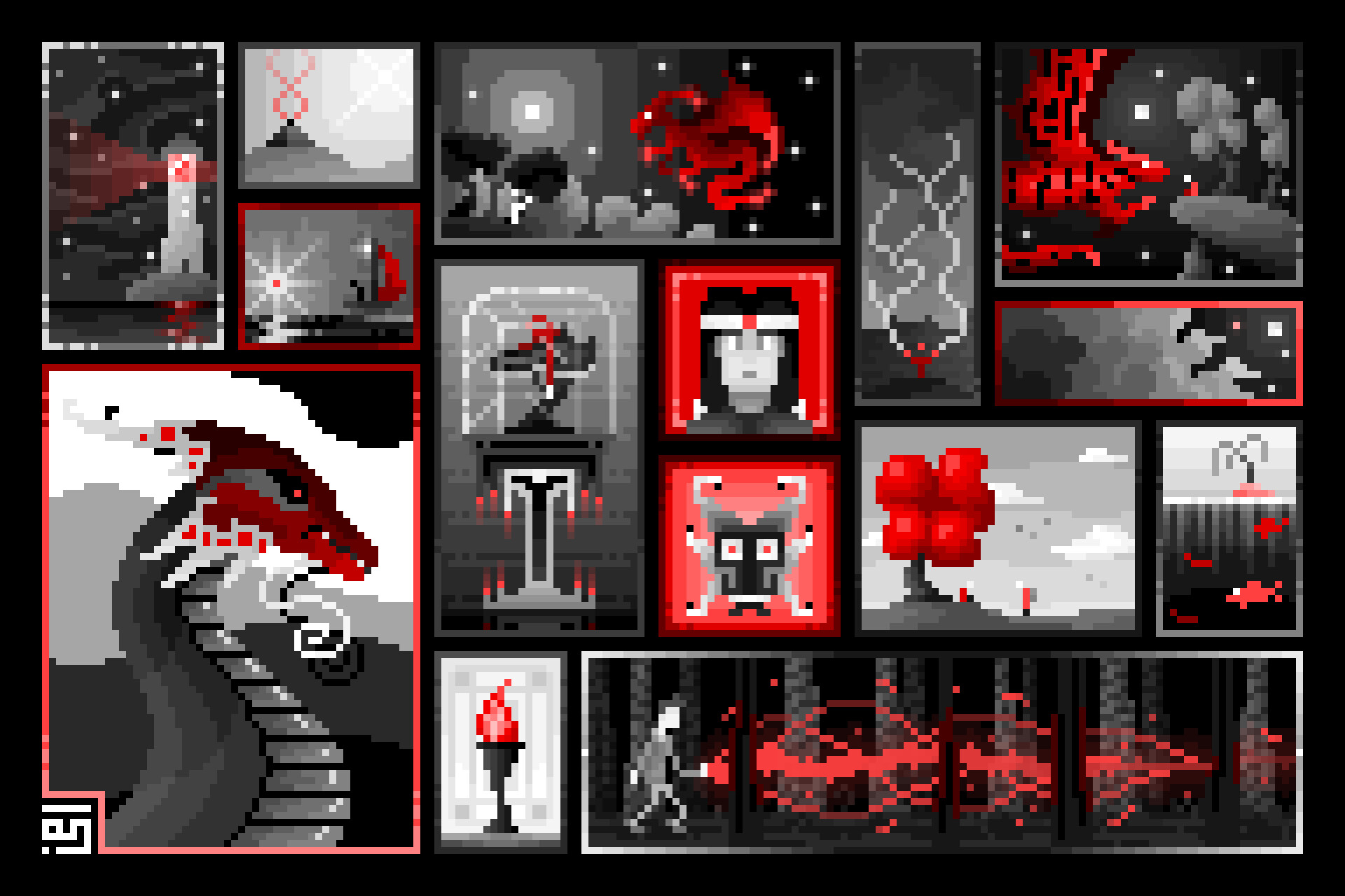 ArtStation - Pixel Art Studies