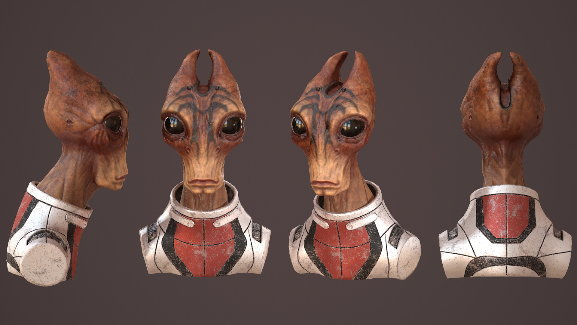 Salarian 3d Model