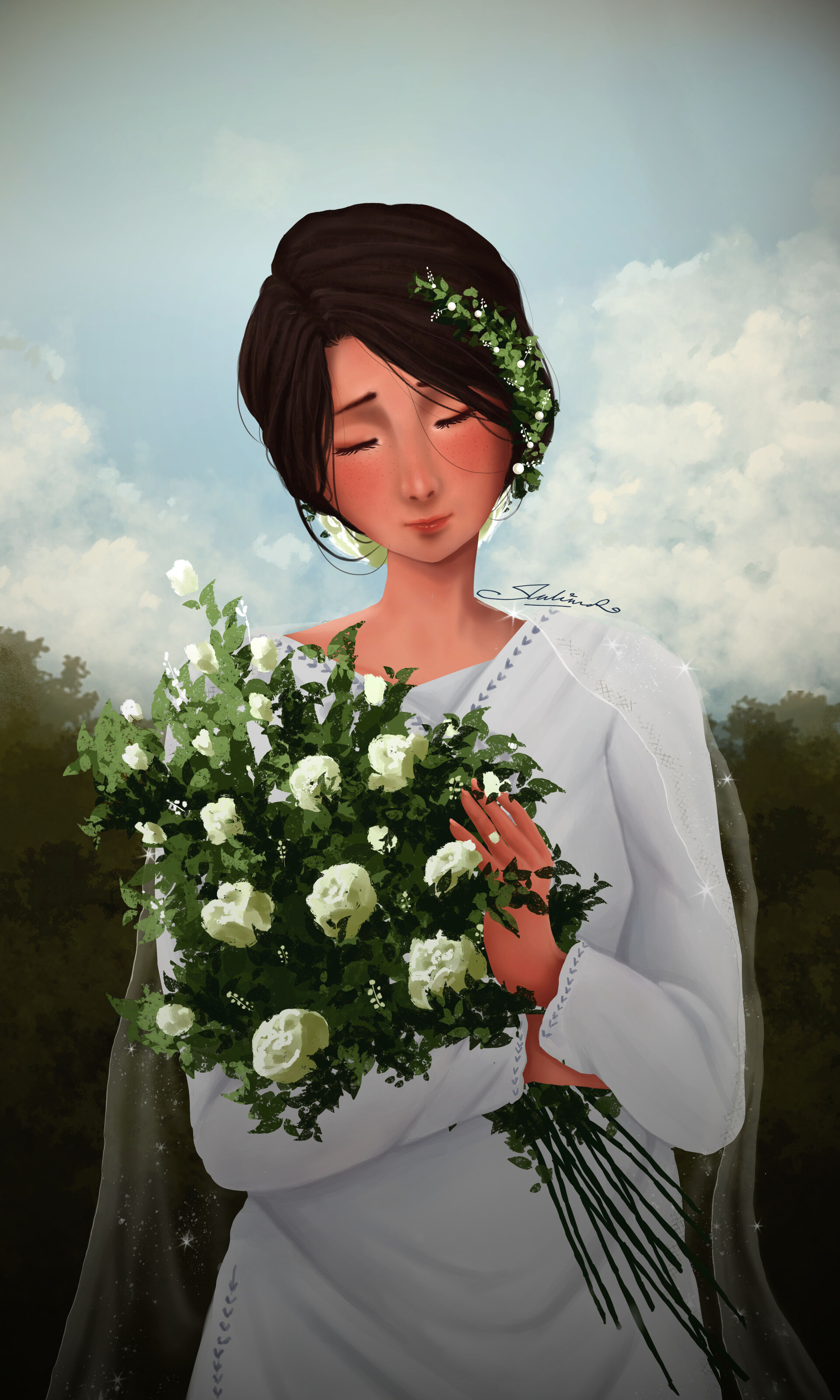 ArtStation - A bride to be