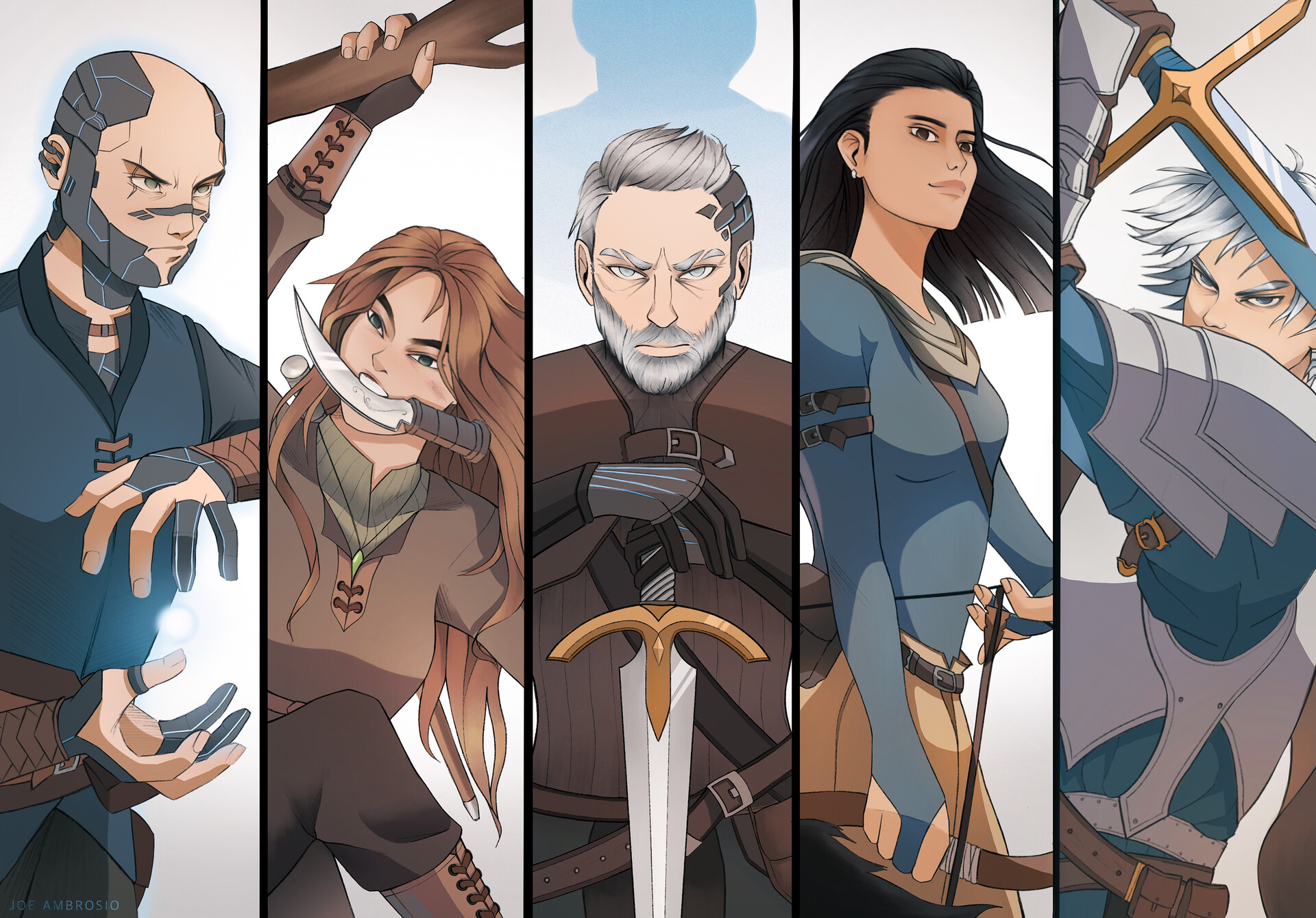 ArtStation - Numenera Characters