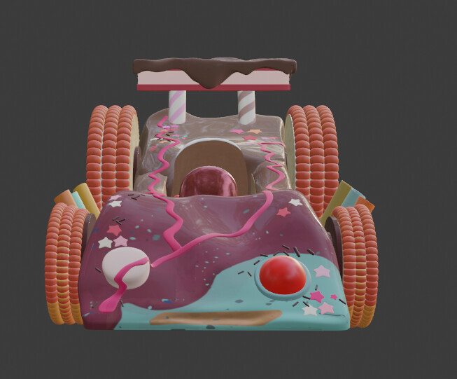 Wreck It Ralph Vanellope Von Schweetz Car