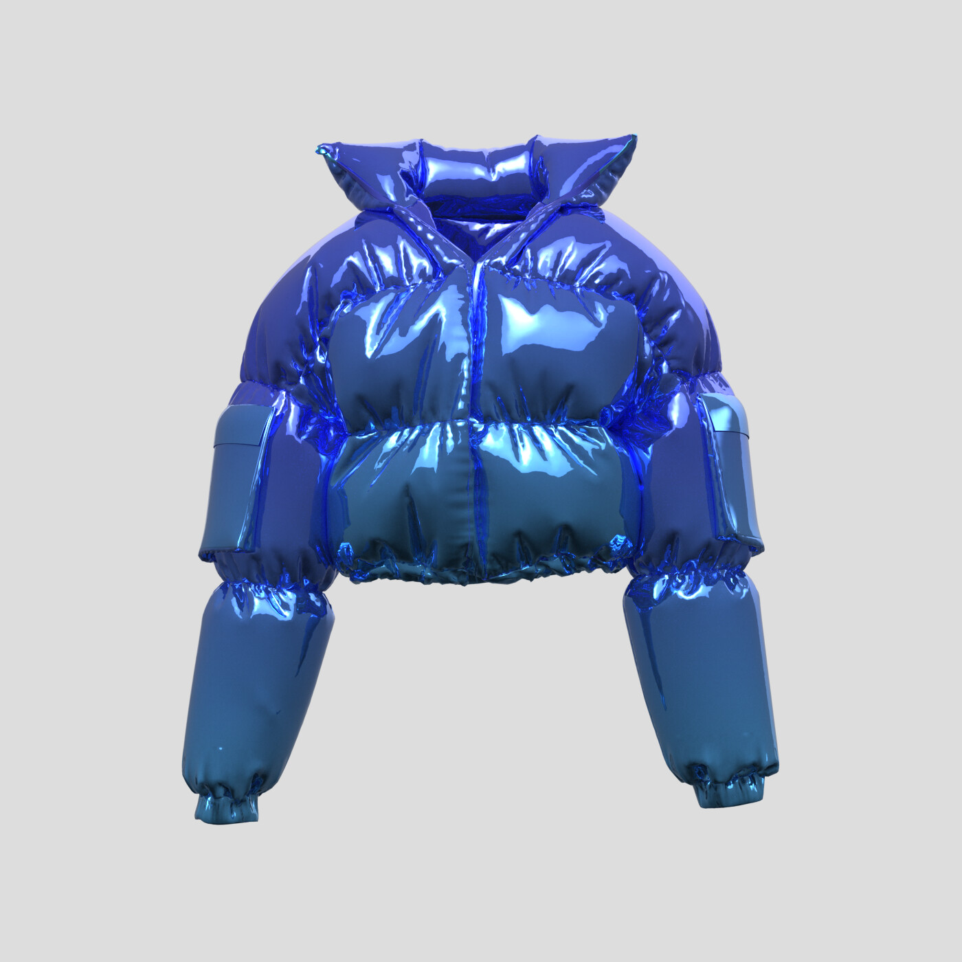 ArtStation - 3D Puff Jacket