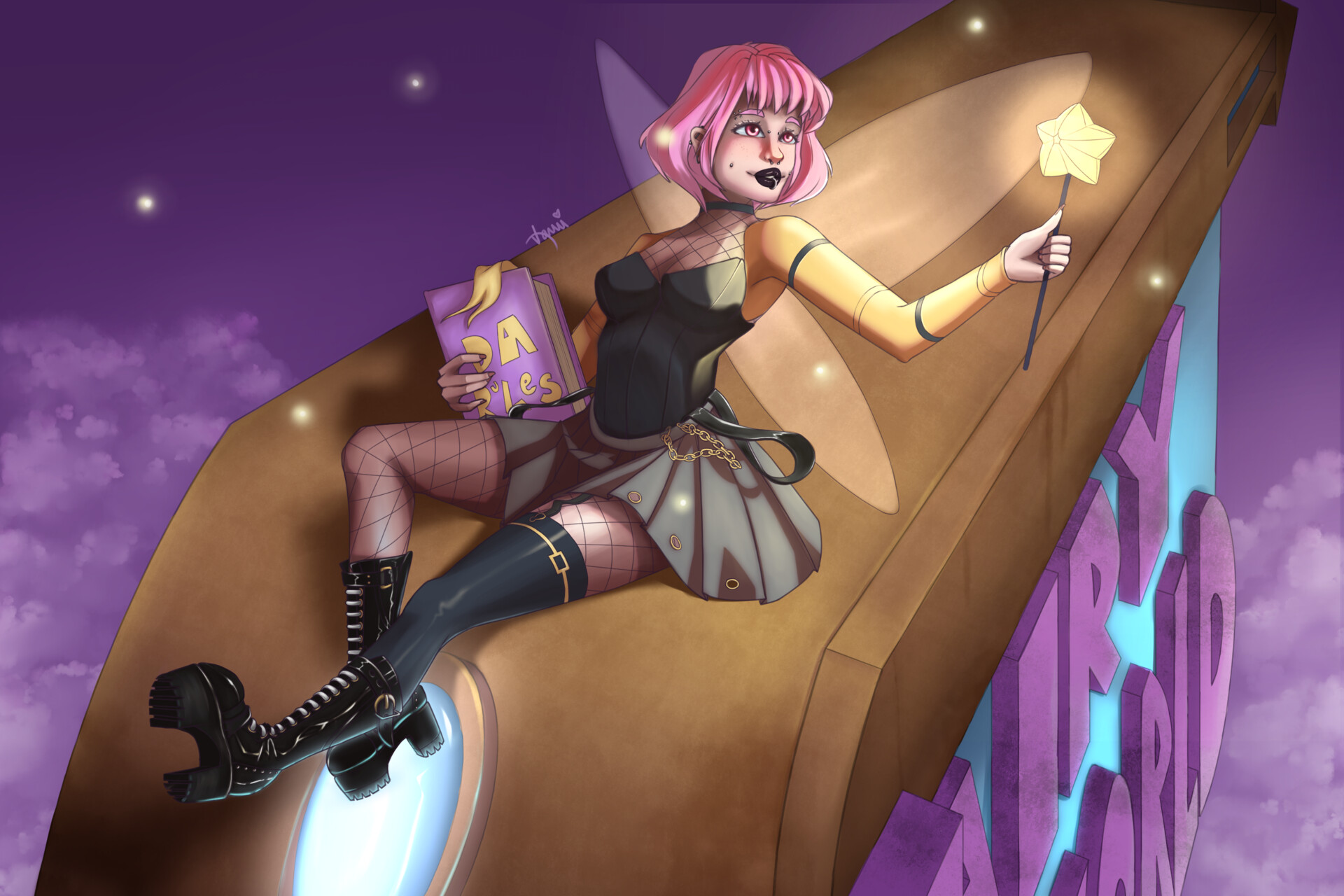 ArtStation - E-Girl Wanda