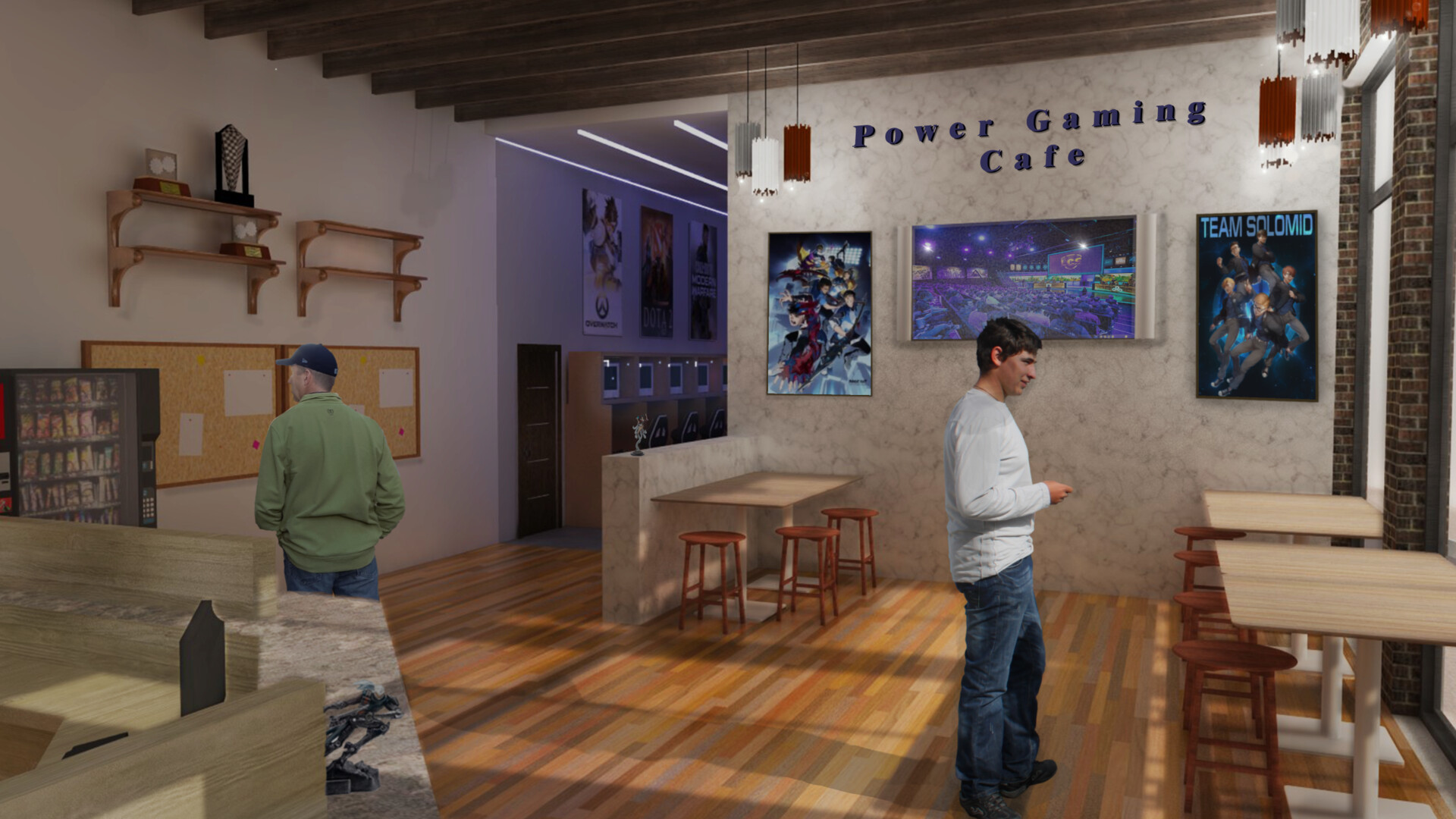 Logan Moody - Gaming Café