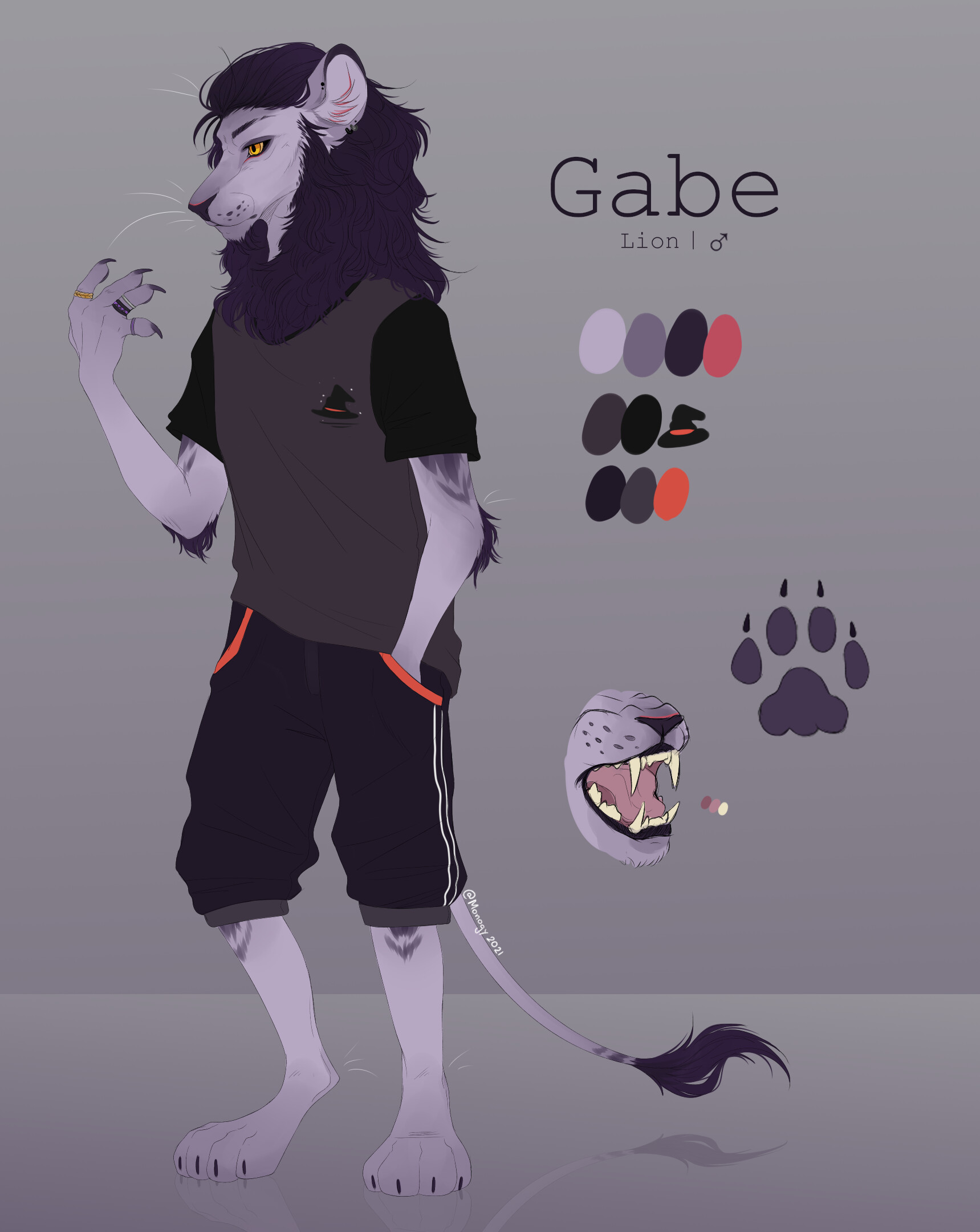 ArtStation - Gabe - Character design Commission