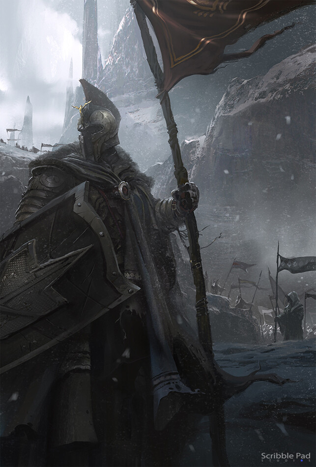 Scribble Pad Studios - Scribble Pad Studios’ Internal Concept Illustration done for our Warrior ...