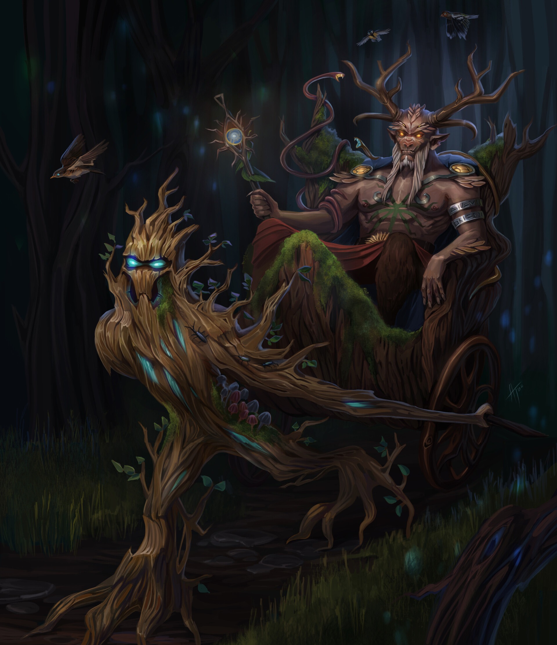 ArtStation - FOREST KING.