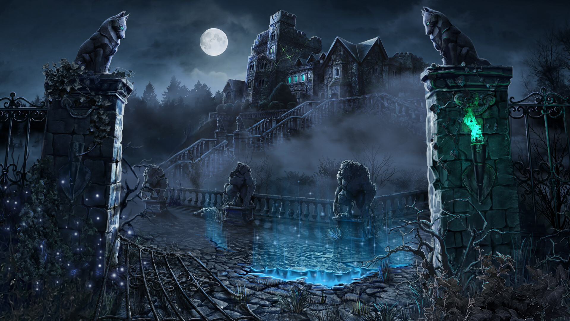 ArtStation - The Werewolf Estate