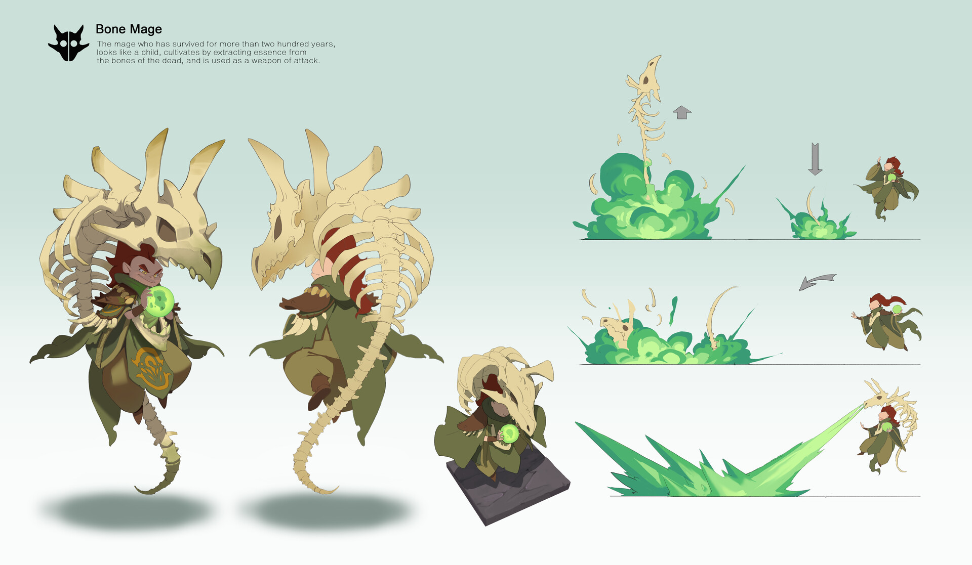 ArtStation - Bone Mage