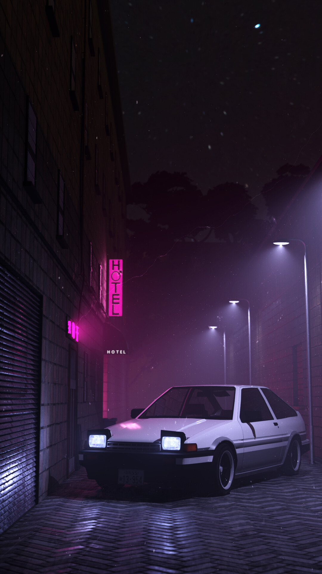 ArtStation - JDM night vibes