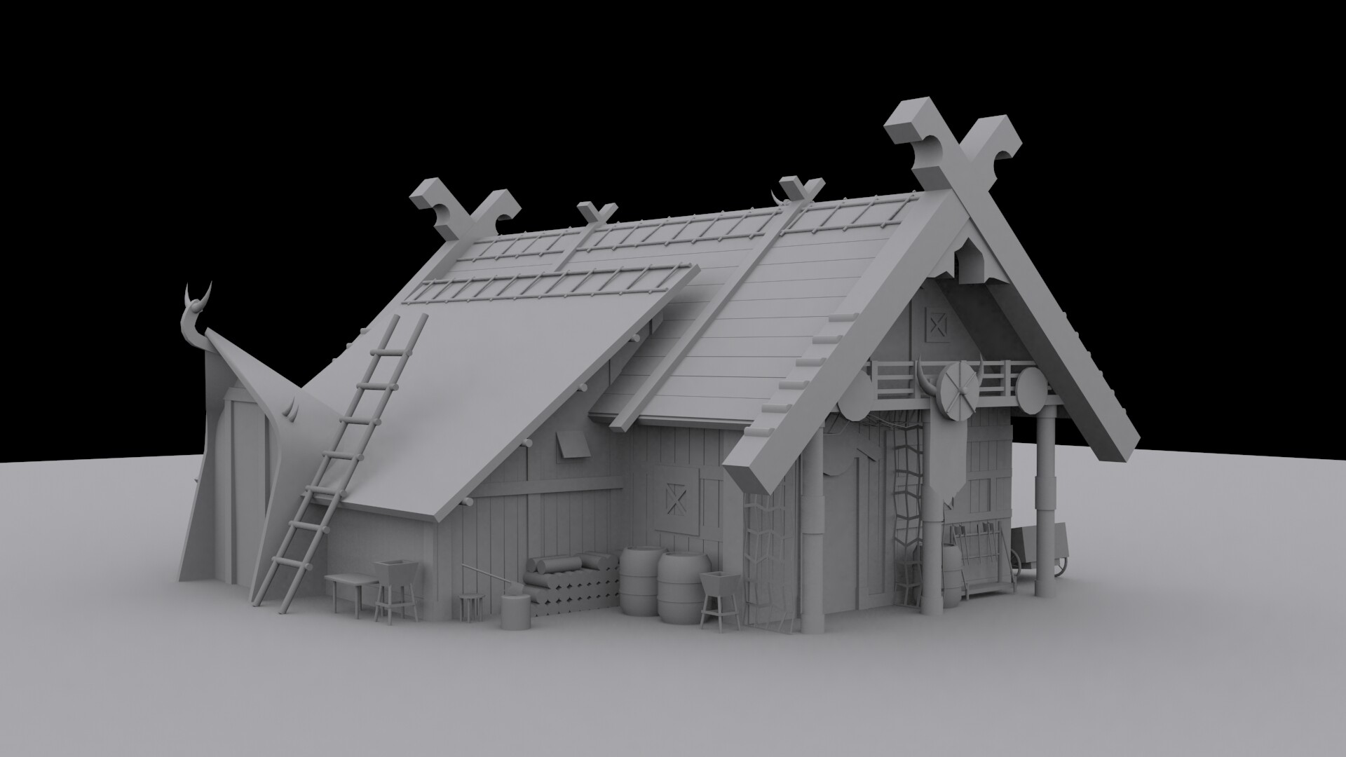 ArtStation - Viking House