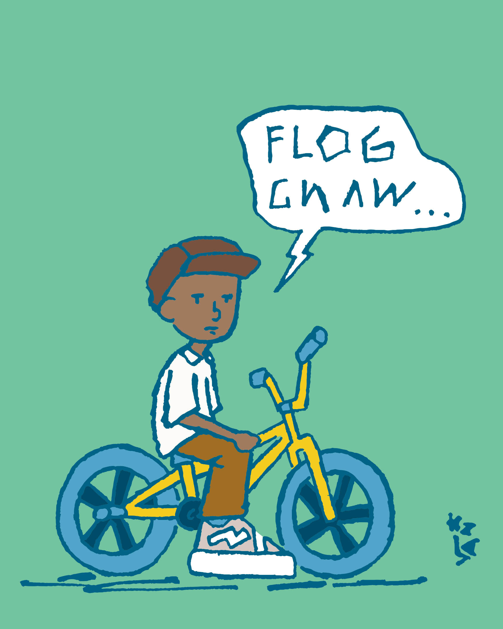 ArtStation - FLOG GNAW THE CREATOR (TYLER THE CREATOR in KAMOCHILL STYLE)