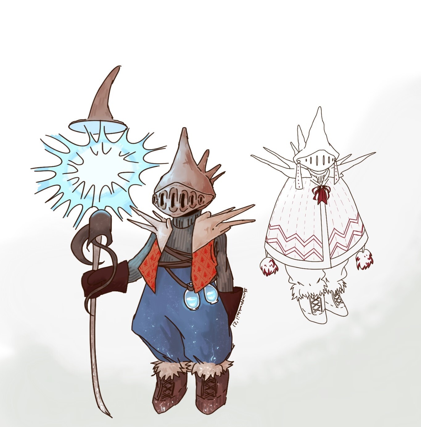 ArtStation - Frost Mage Character Concept (2021)