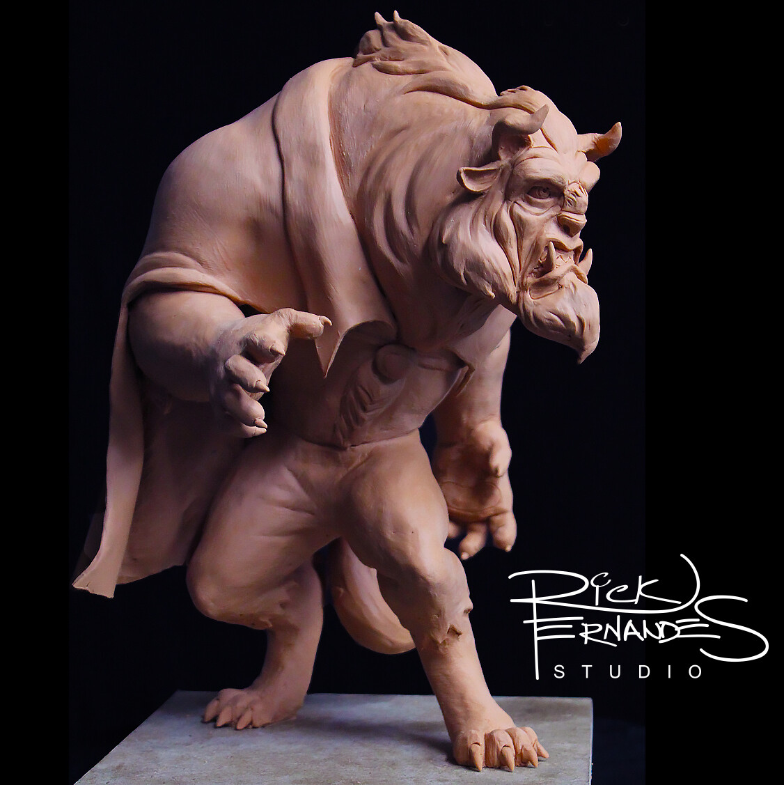 ArtStation - Beast Sculpture