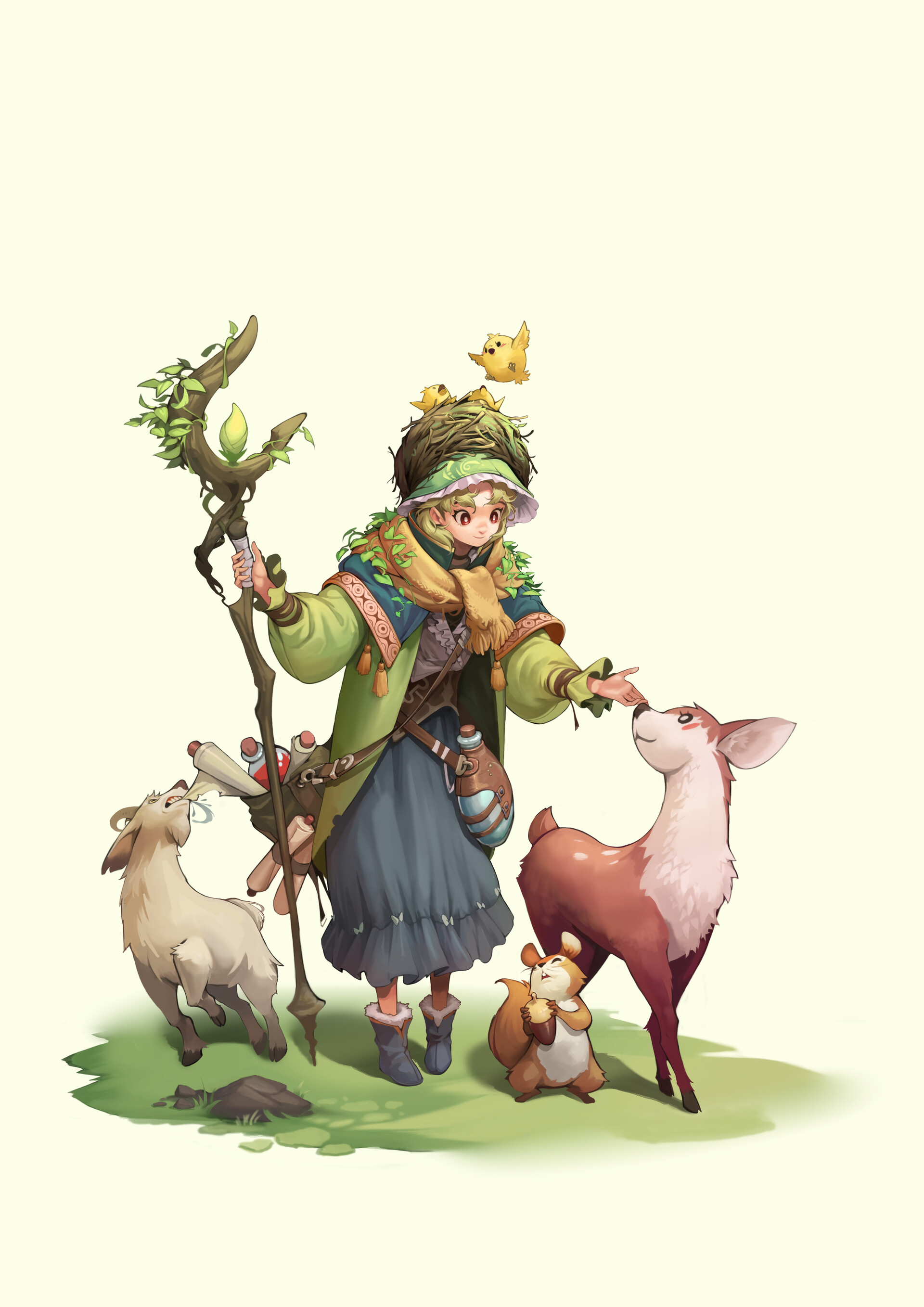 ArtStation - Druid character
