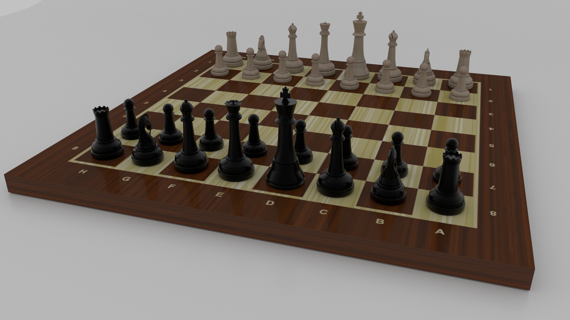 ArtStation - Chess 3D Model