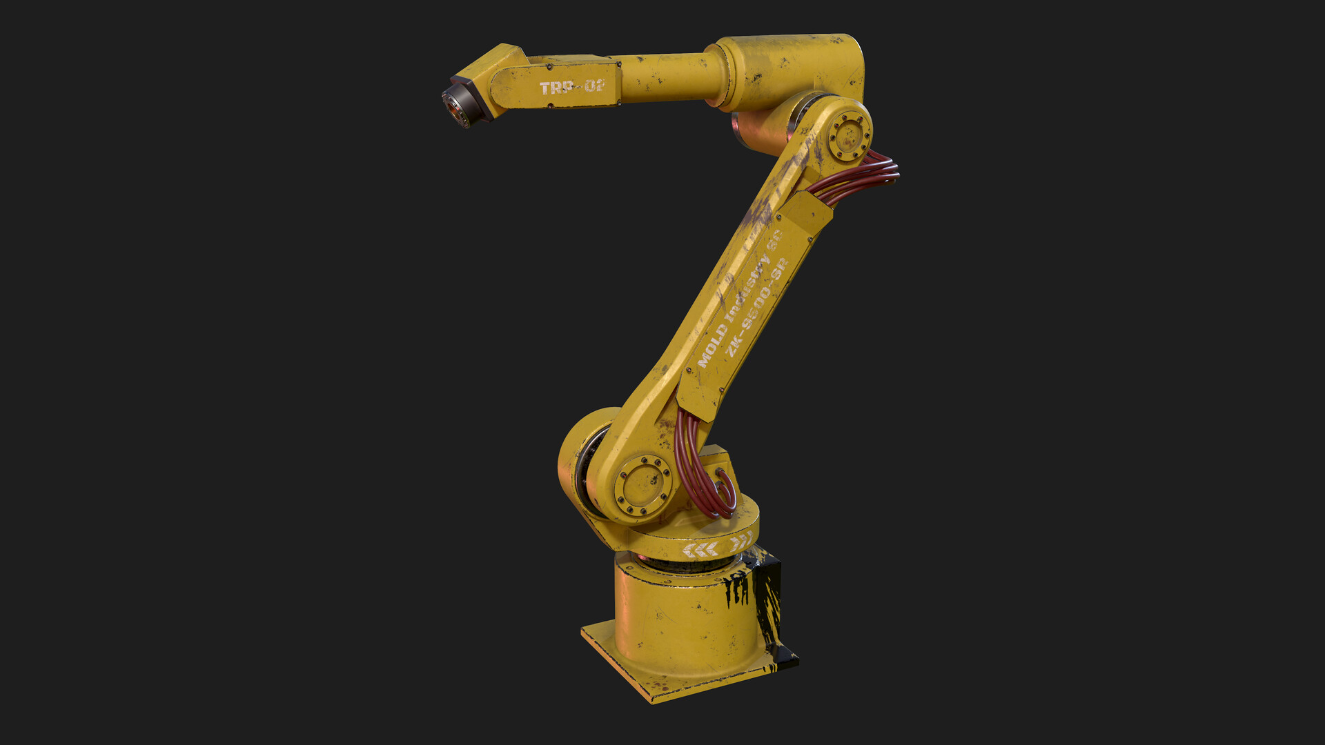 ArtStation - Industrial robotic arm