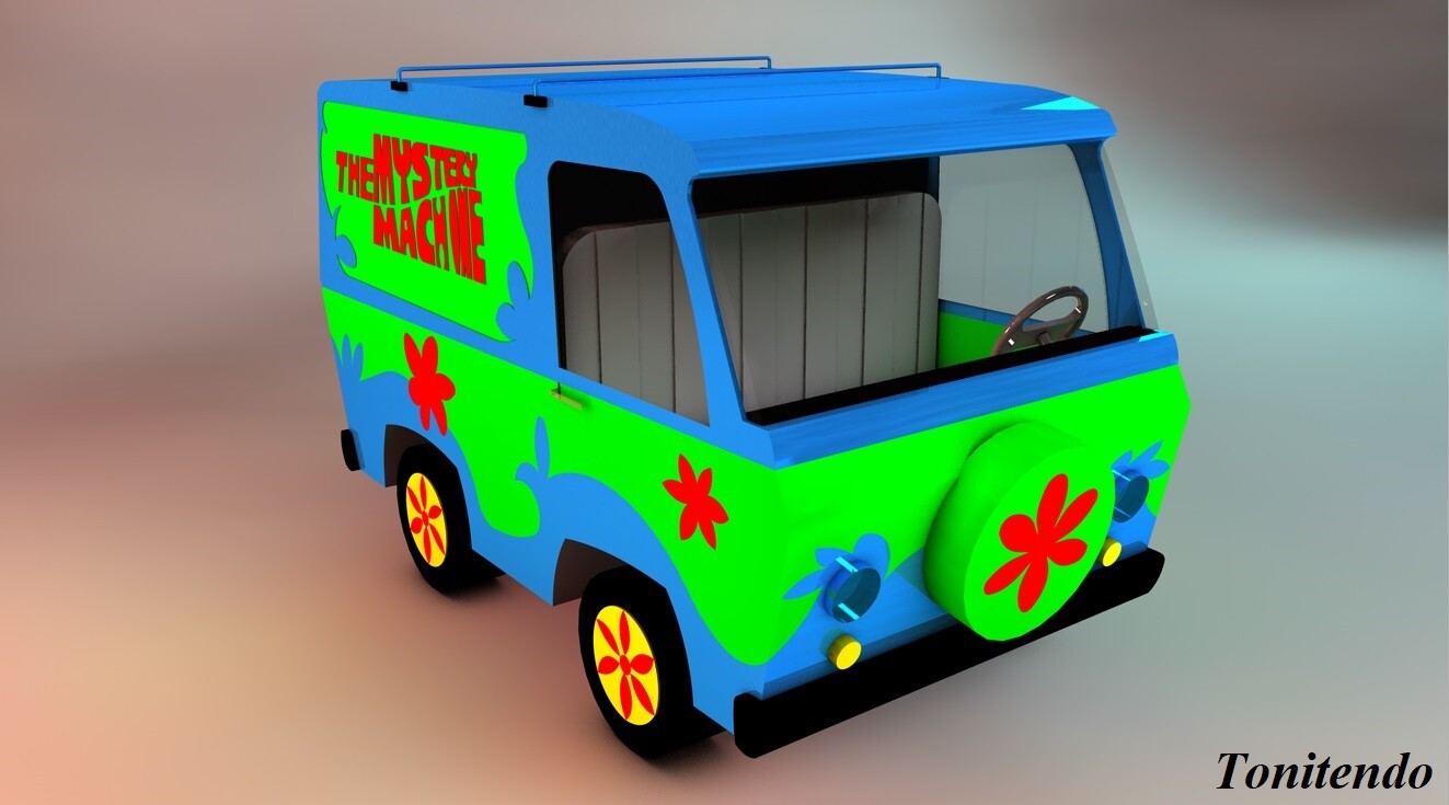 ArtStation - The Mystery Machine