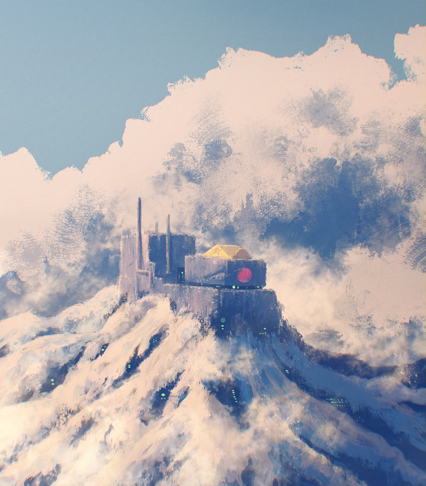 ArtStation - The lab on the mountain