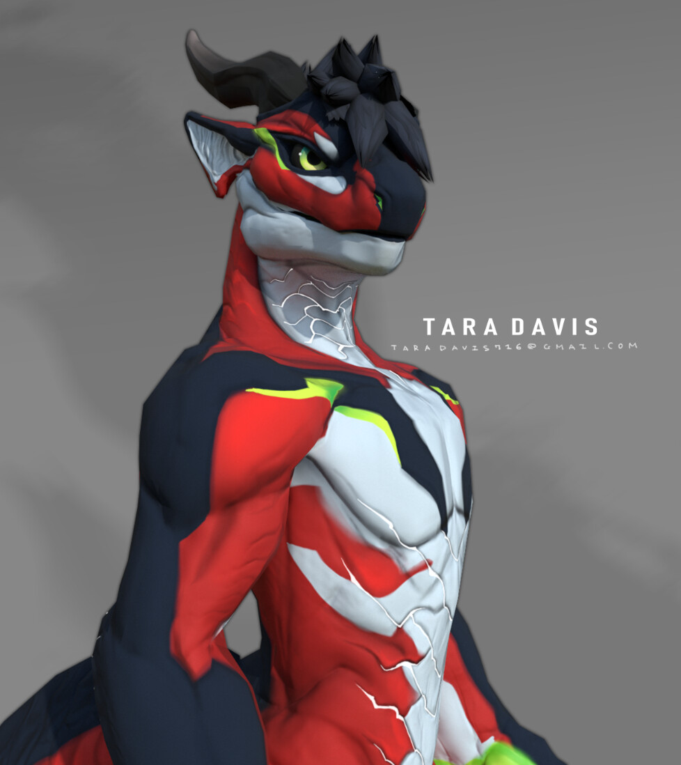 Tara Davis - Dragon model and Avatar