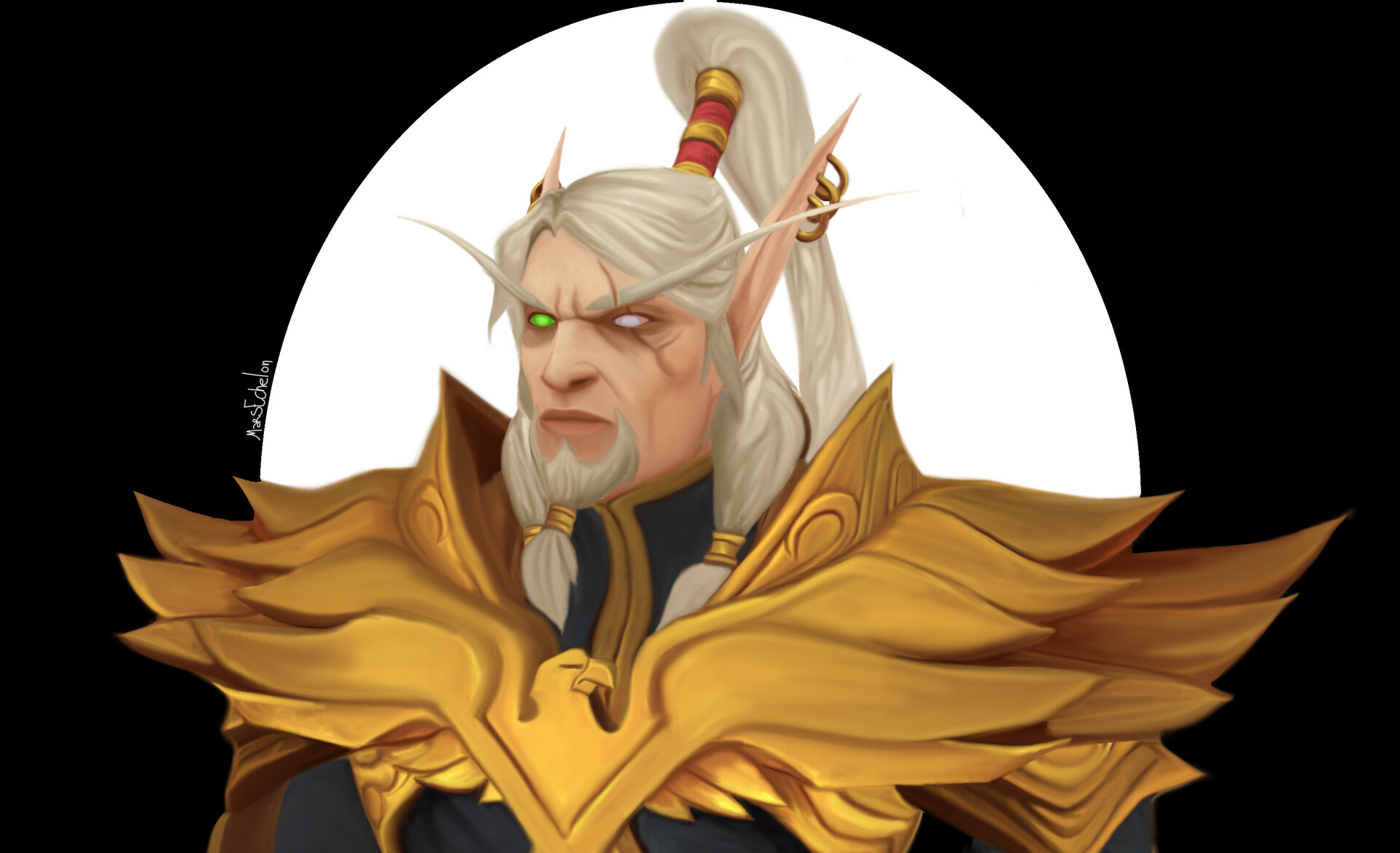 ArtStation - Lor'themar Theron - Regent lord of Quel'thalas