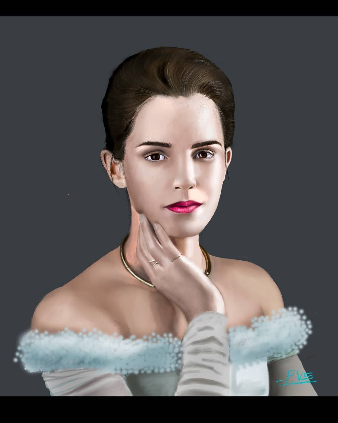 Parth Solanki - Digital portrait painting