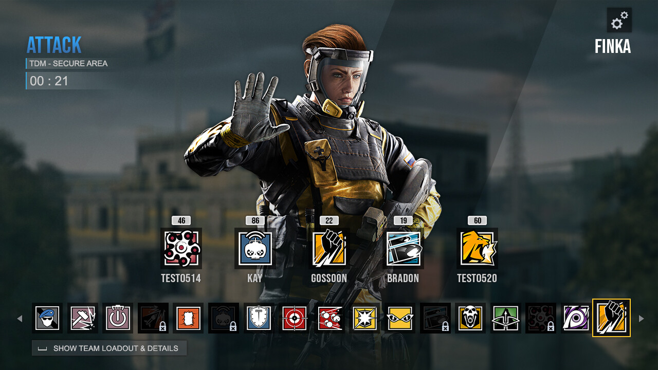 Soyeon Kim - Rainbow six siege UI Redesign