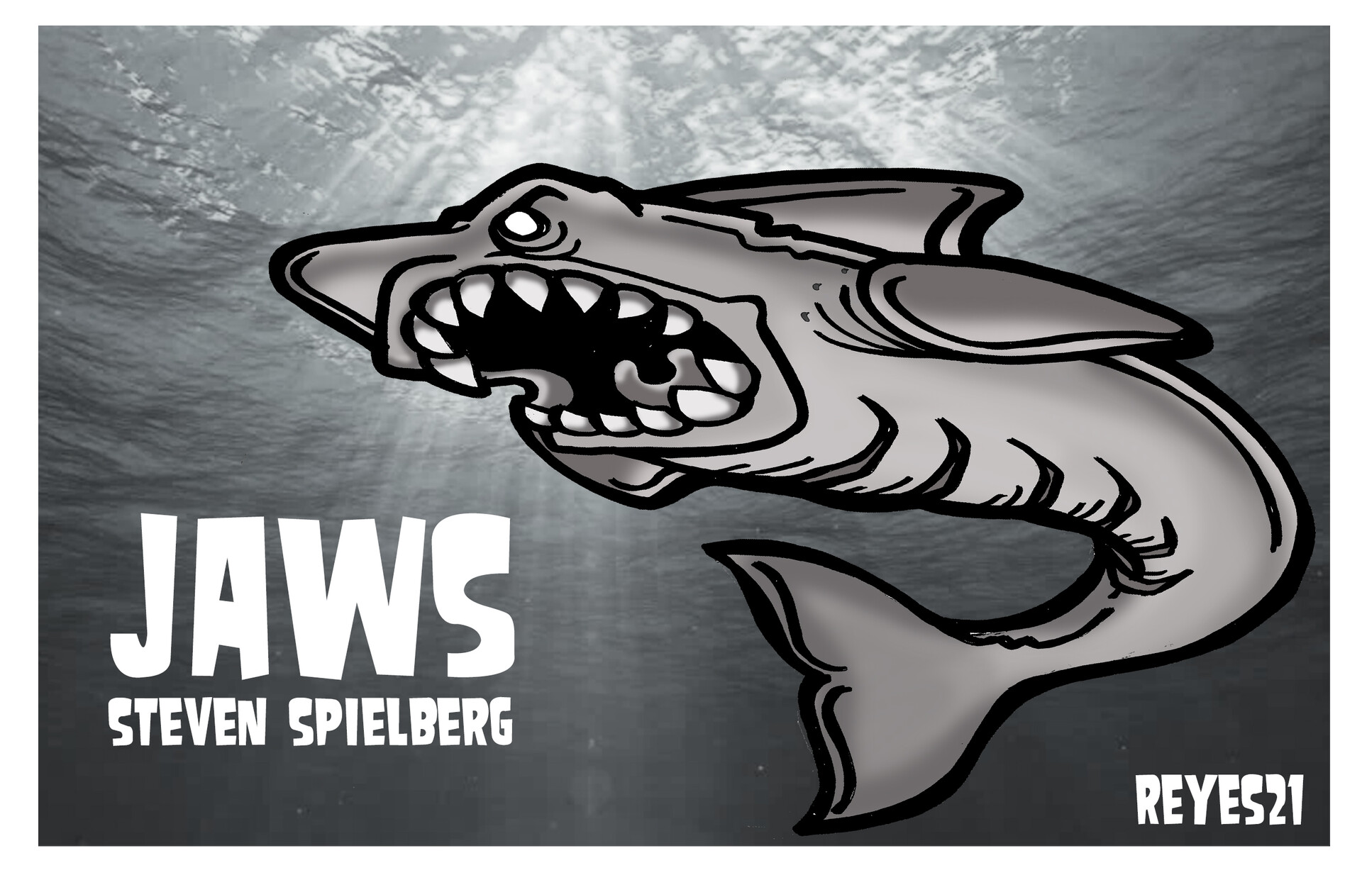 ArtStation - Jaws Fan Art 99/100