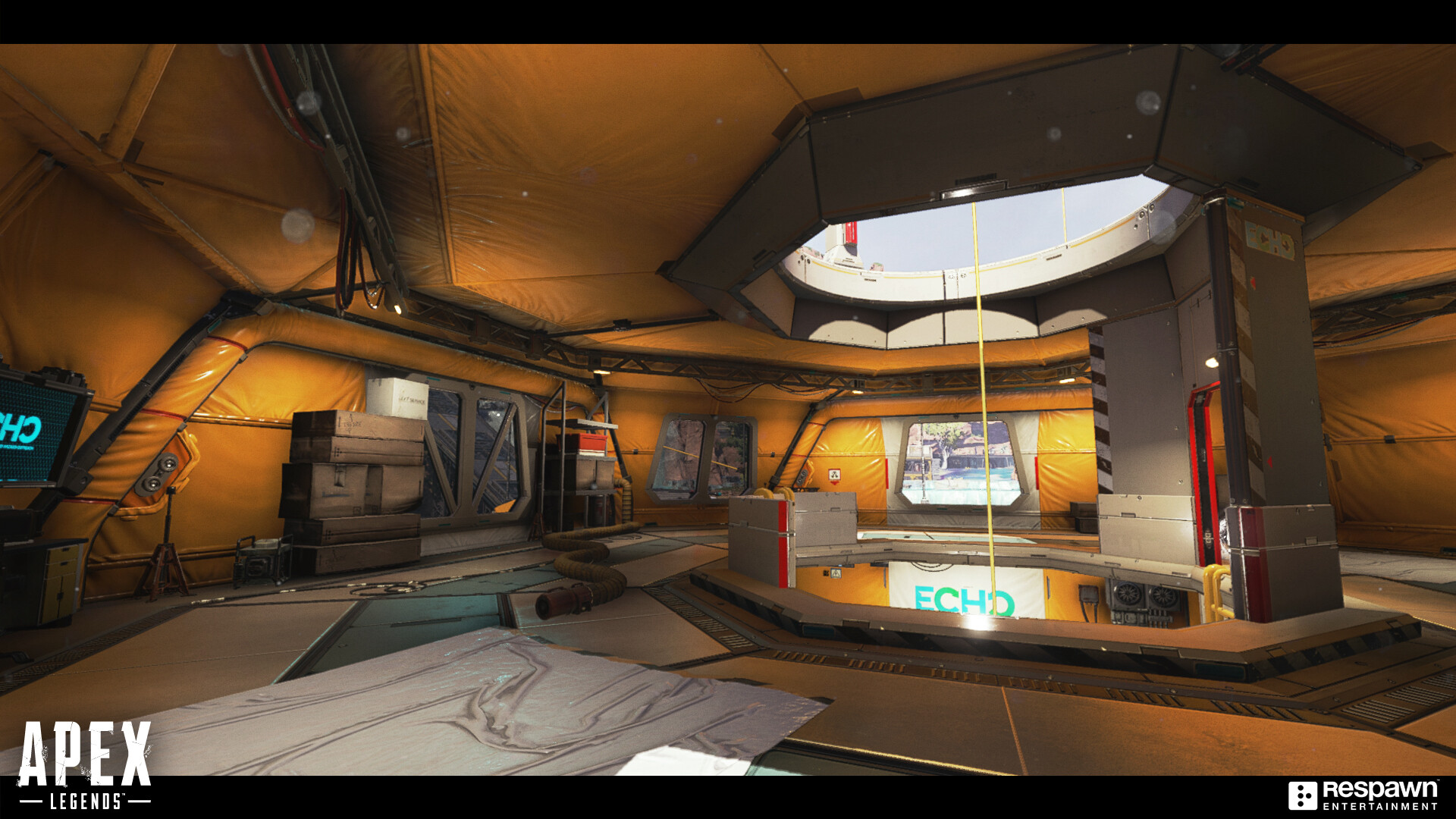 Kevin Hsu - Apex Legends Season 8 - Modular Echo tents system