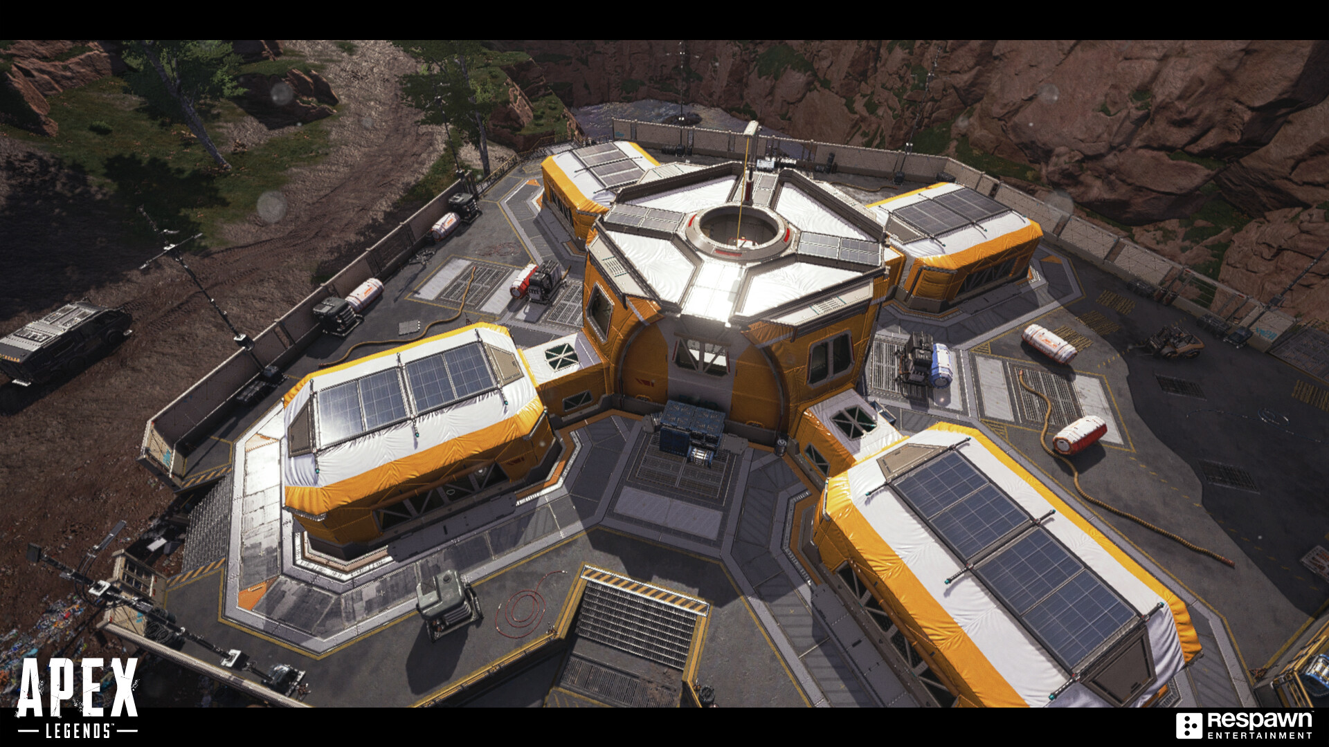 Kevin Hsu - Apex Legends Season 8 - Modular Echo tents system