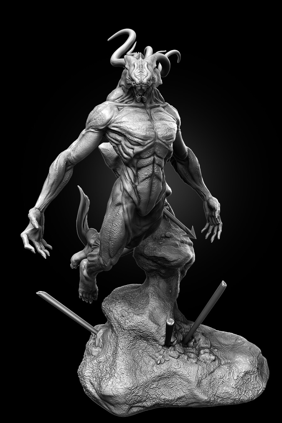 ArtStation - Gillman 3D model
