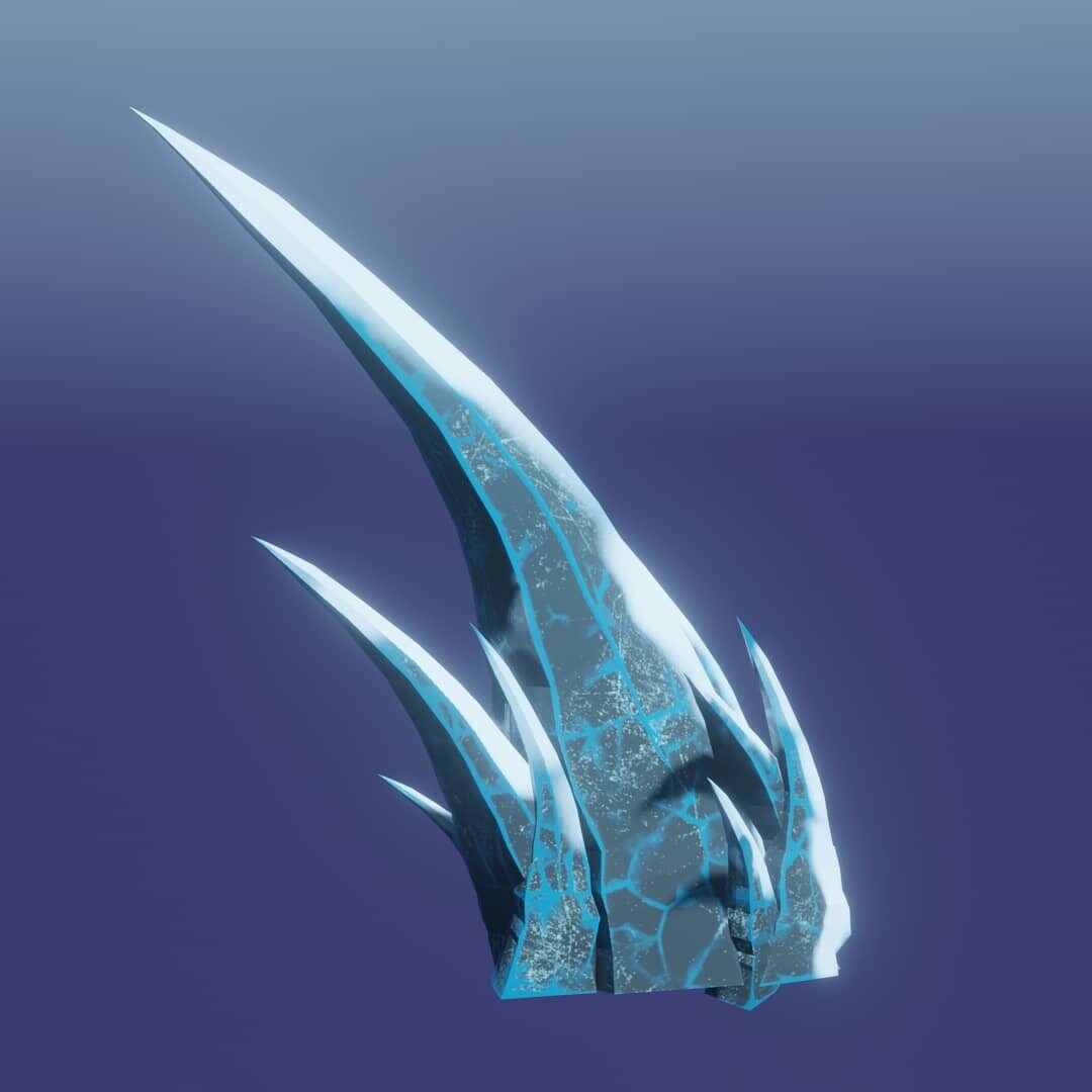 ArtStation - ICE STALAGMITE