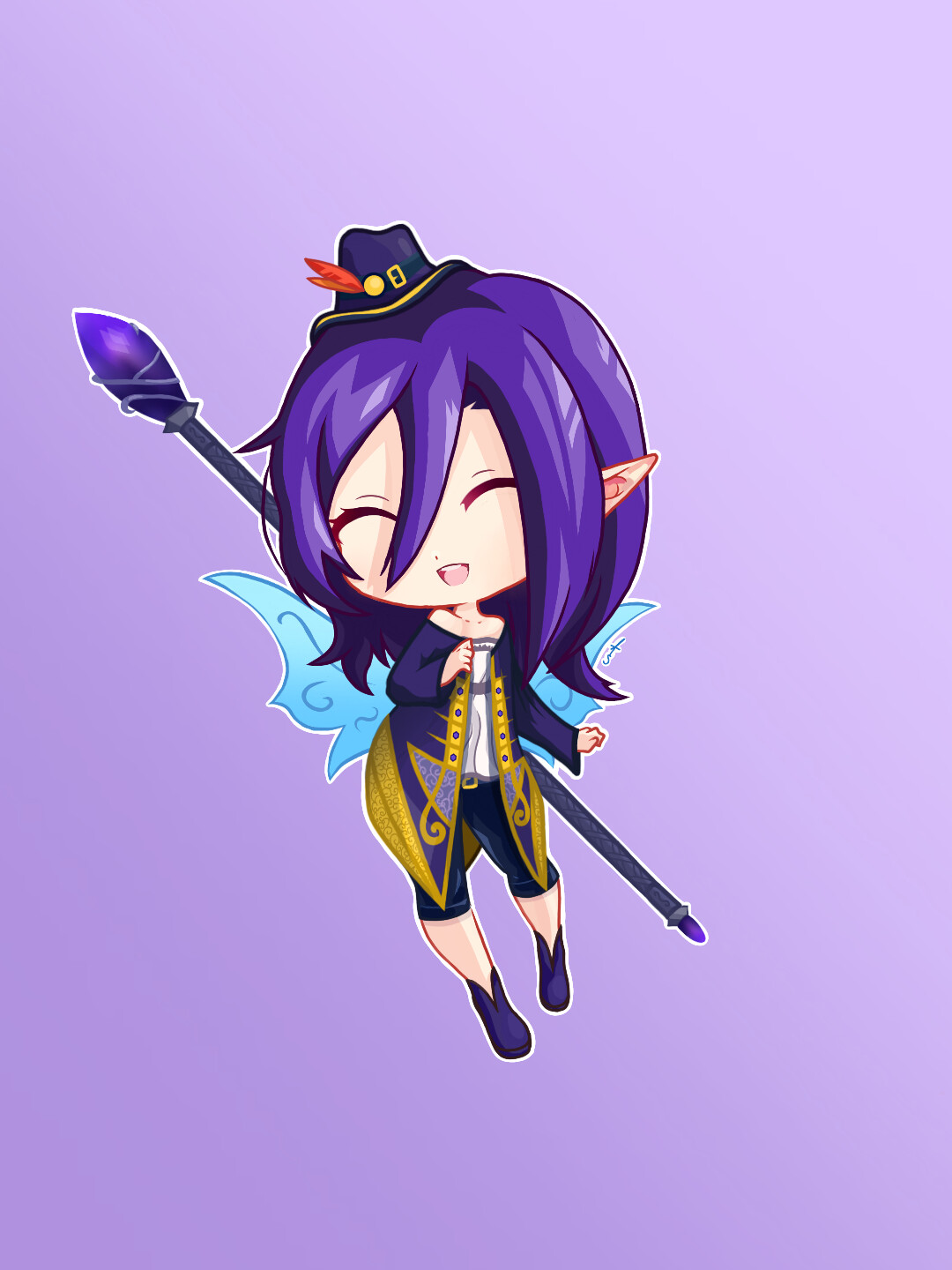 ArtStation - Chibi elf, Mara di Duser