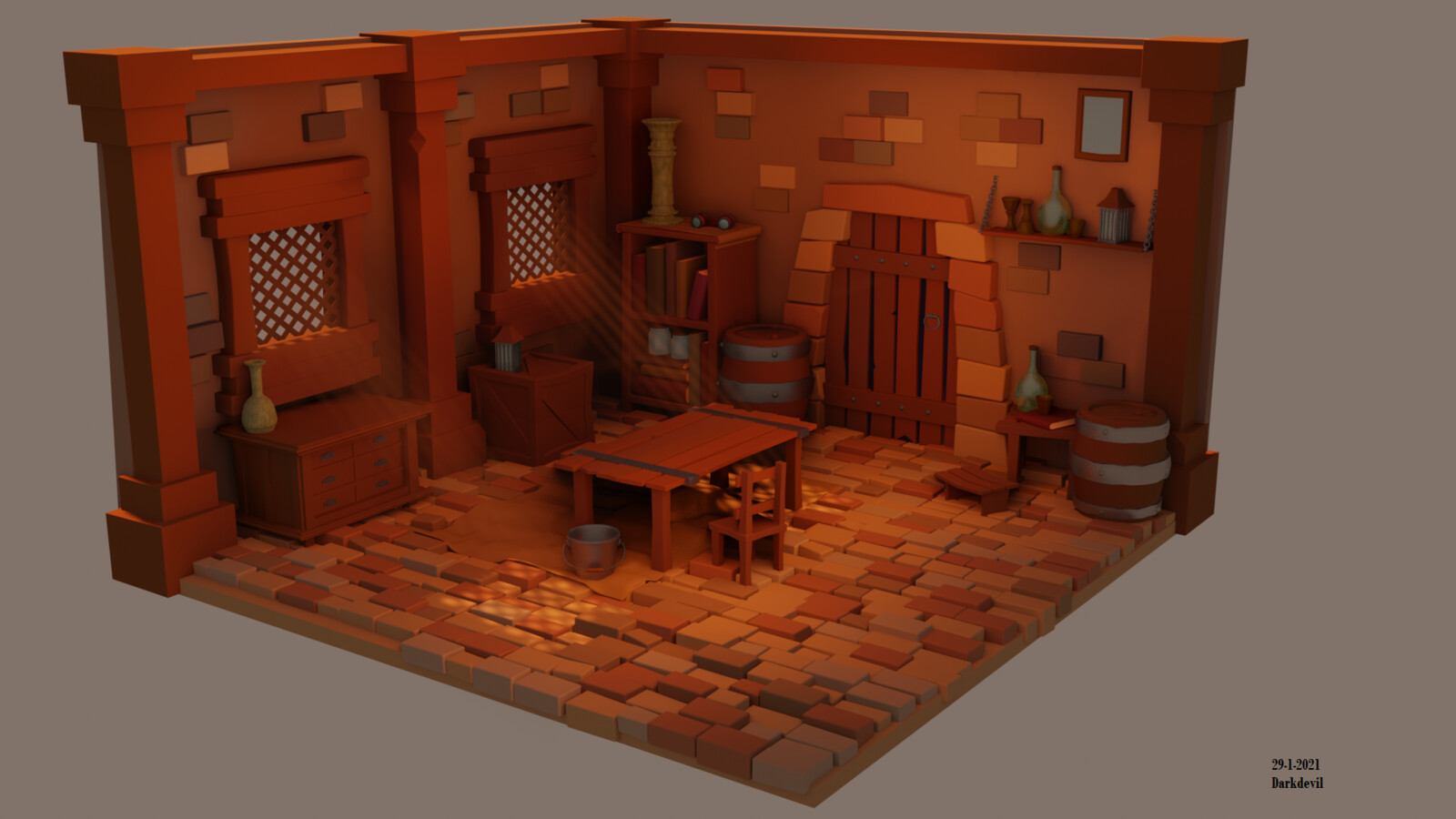 Dark Devil - Medieval Room