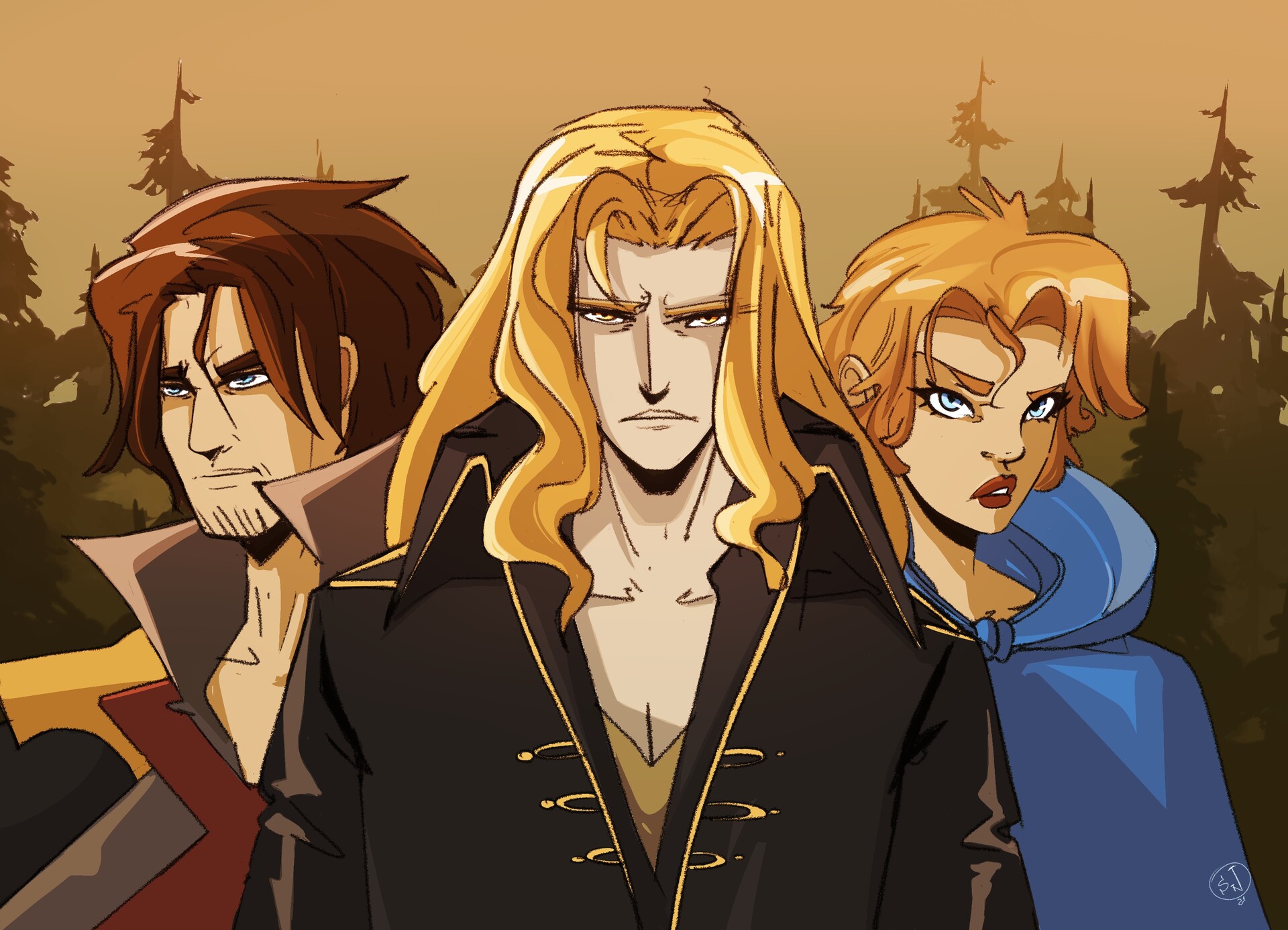 ArtStation - CASTLEVANIA fan art!