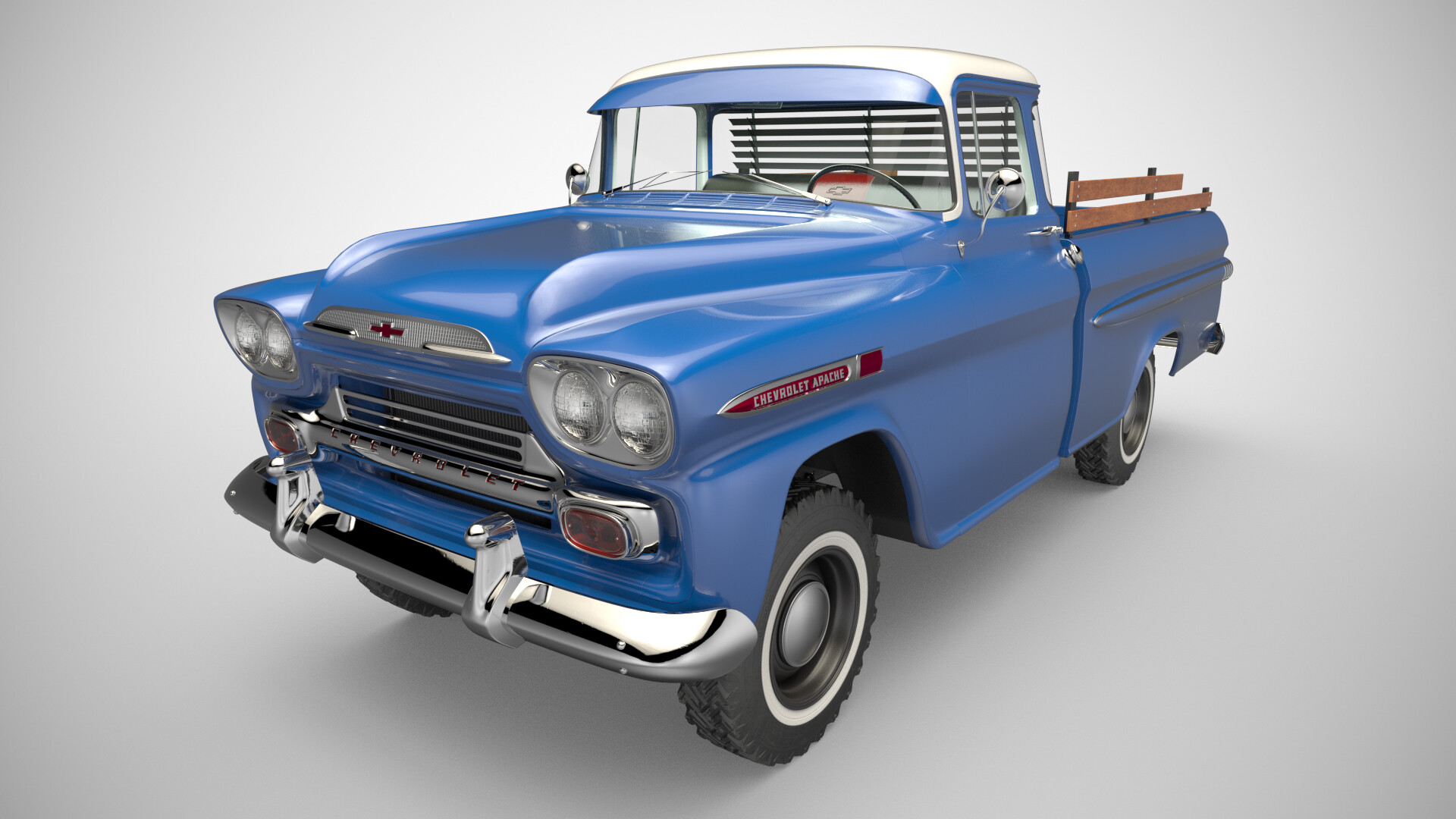 ArtStation - Chevrolet Apache