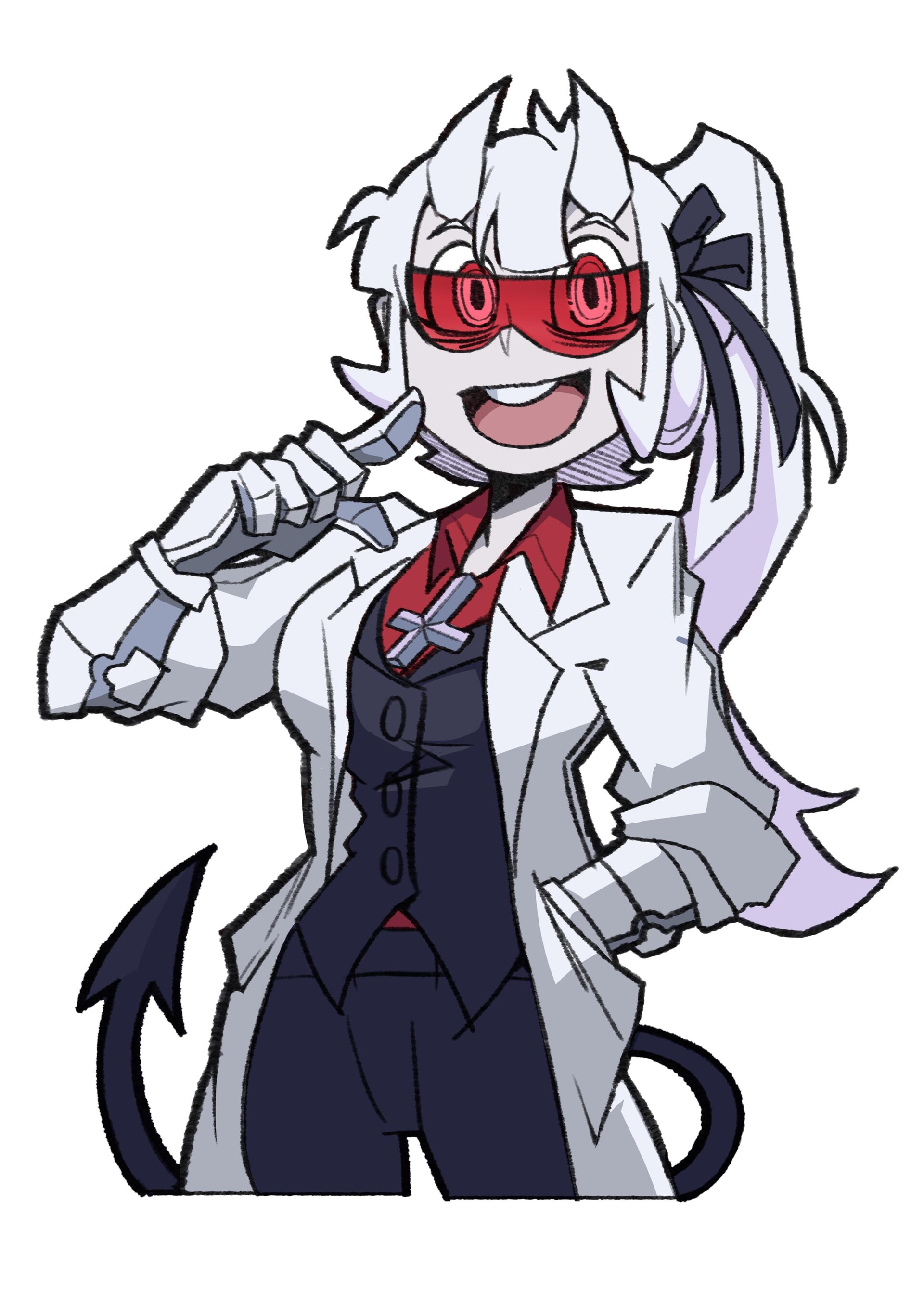 ArtStation - Helltaker Loremaster / fan art