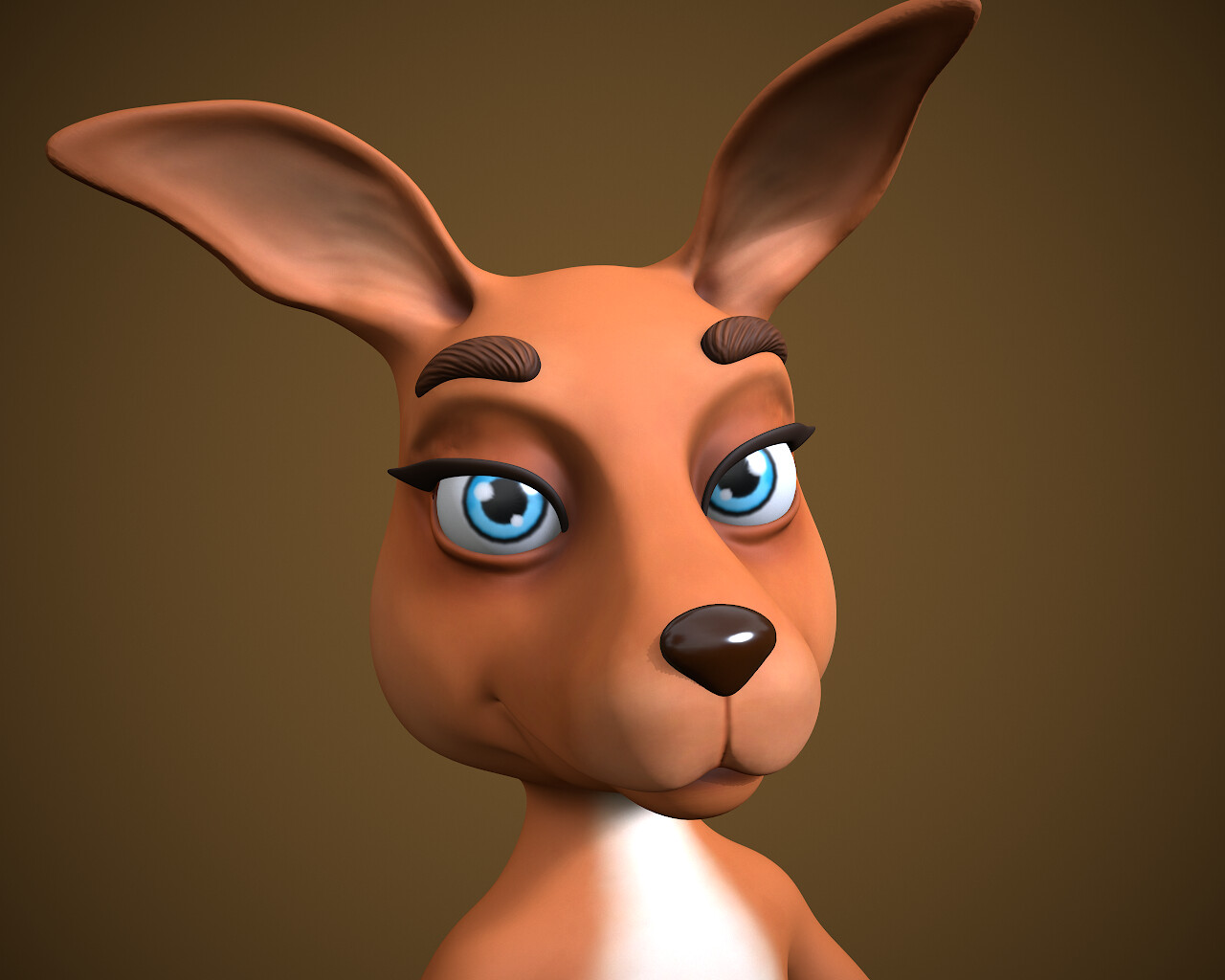 ArtStation - cartoon kangaroo