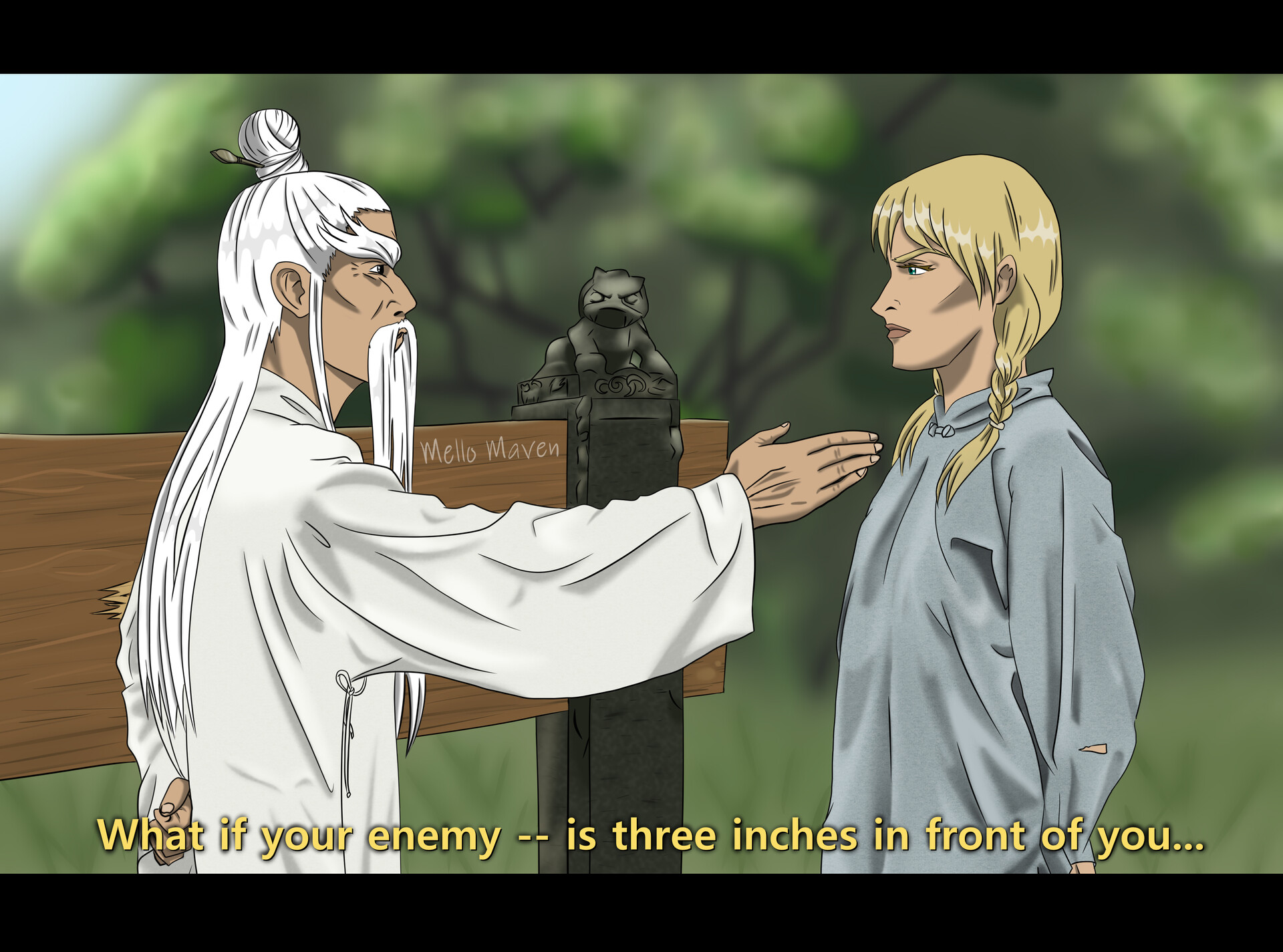 ArtStation - Pai Mei and Beatrix Kiddo