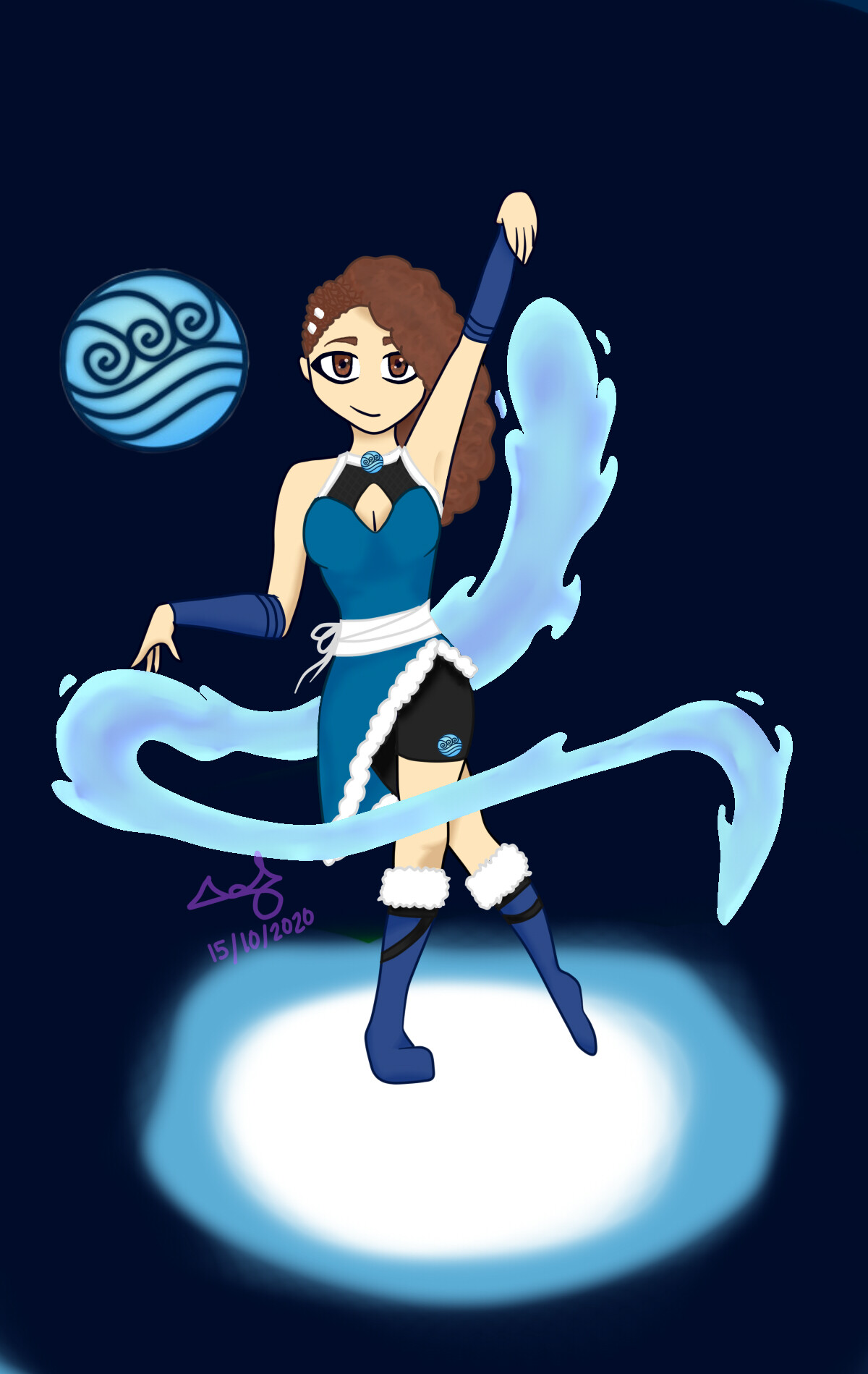 ArtStation - Waterbending (myself)