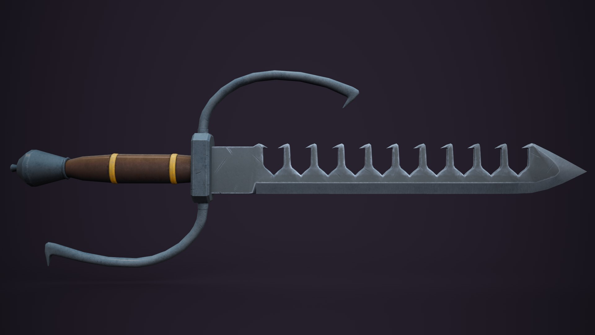 ArtStation - Sword Breaker - Stylized game asset