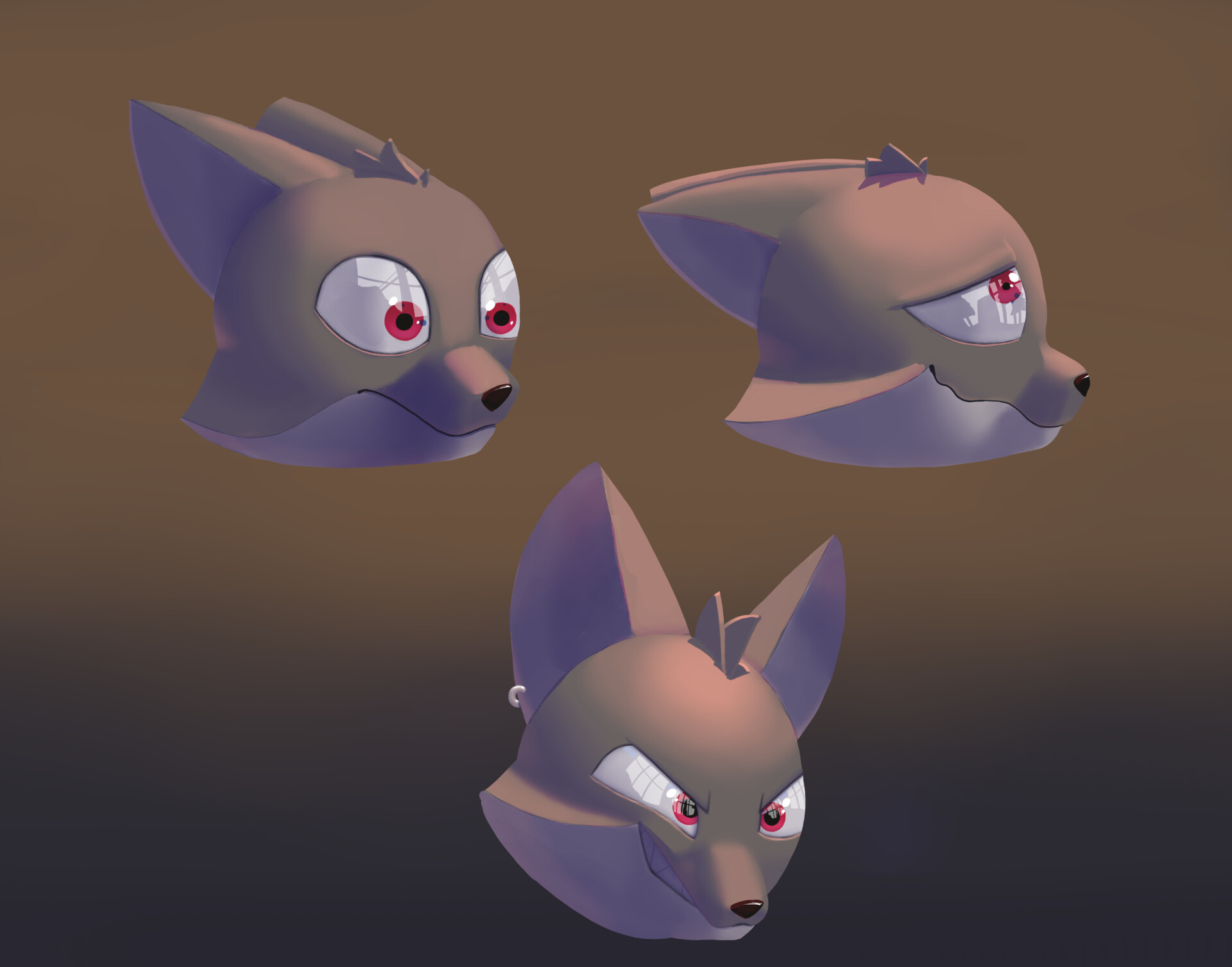 ArtStation - lil' wolf dude