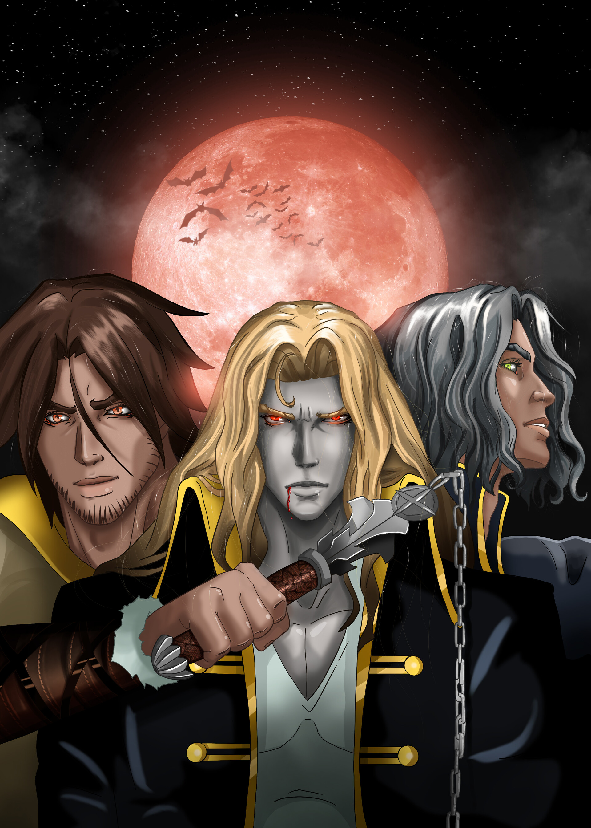 ArtStation - CASTLEVANIA TRIO