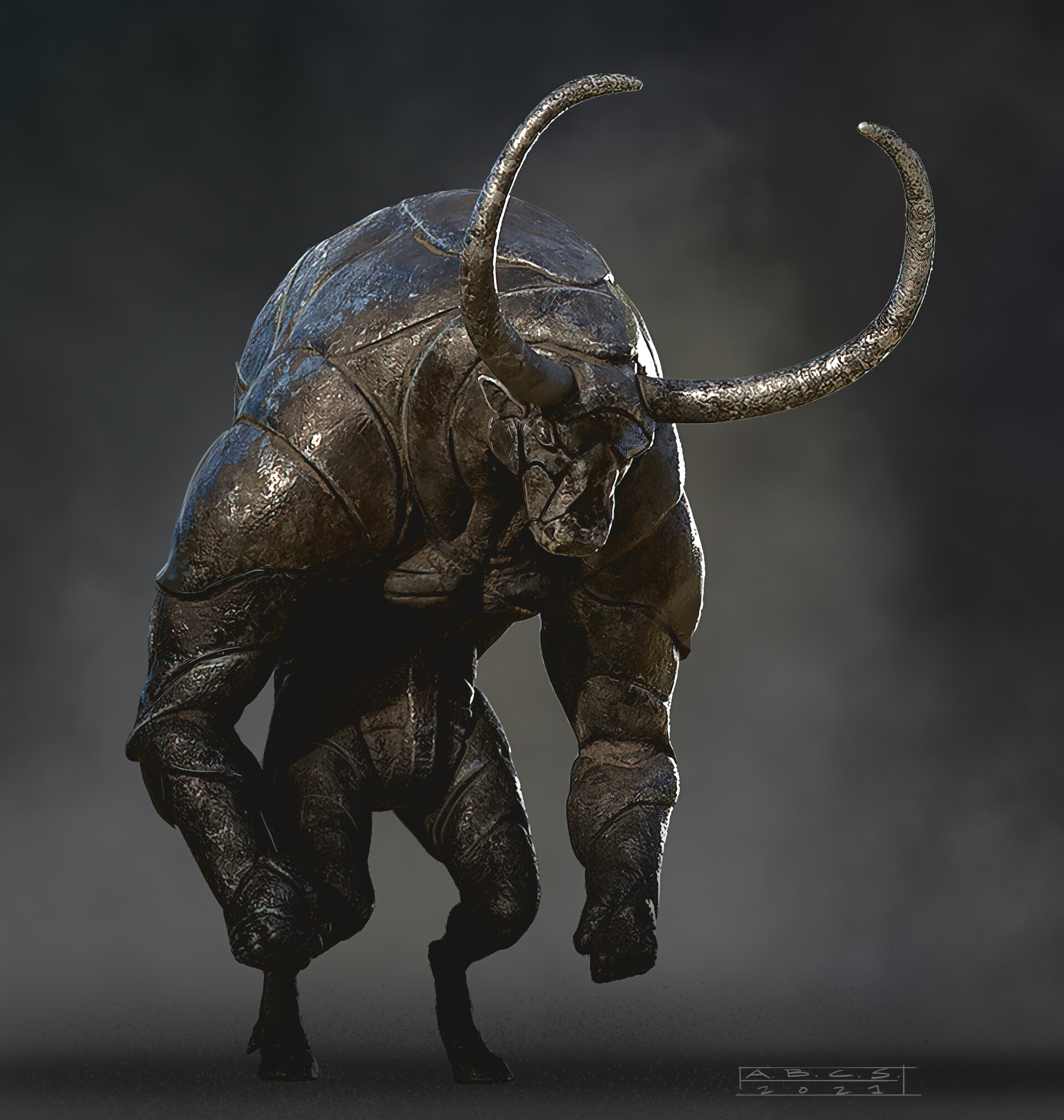 ArtStation - Metal Minotaur study