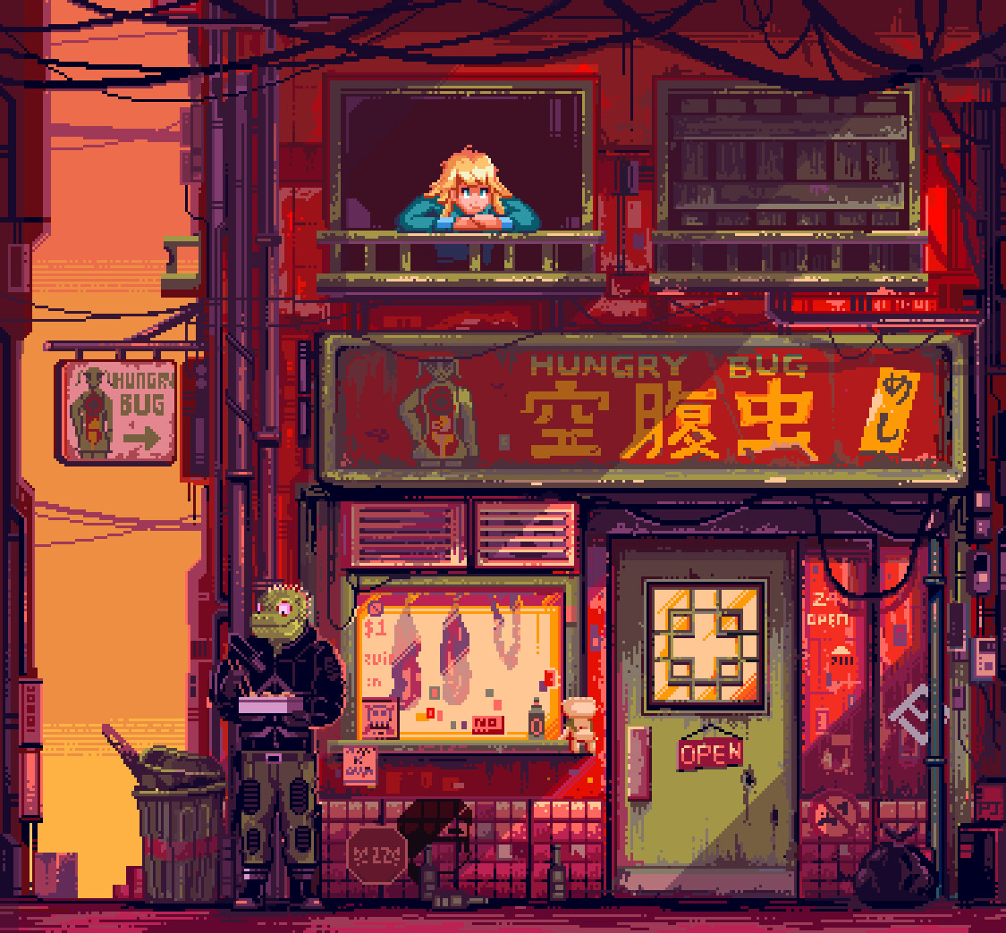 ArtStation - Hungry Bug