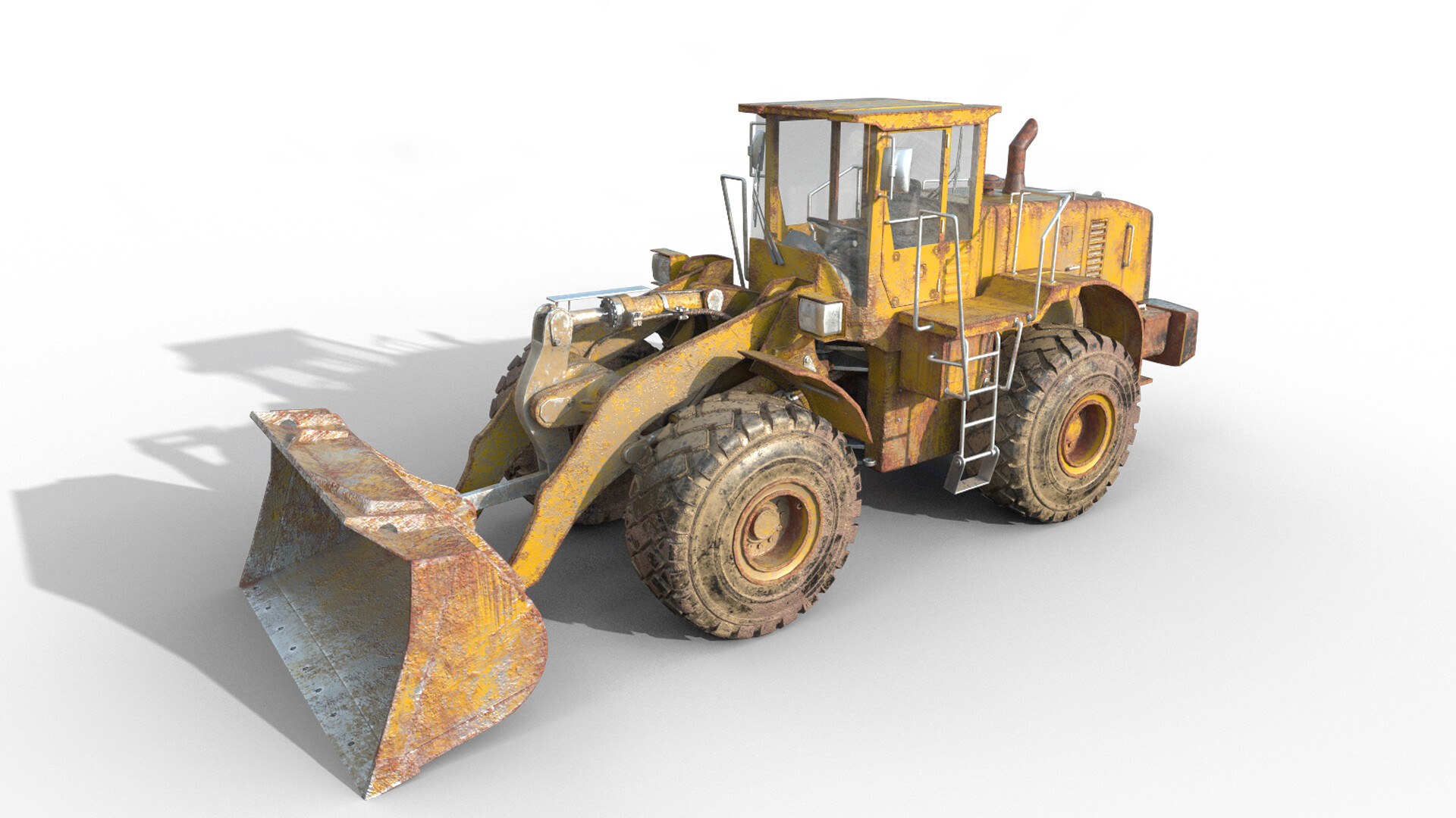 Aashish Bharunt - Wheel Loader Texturing