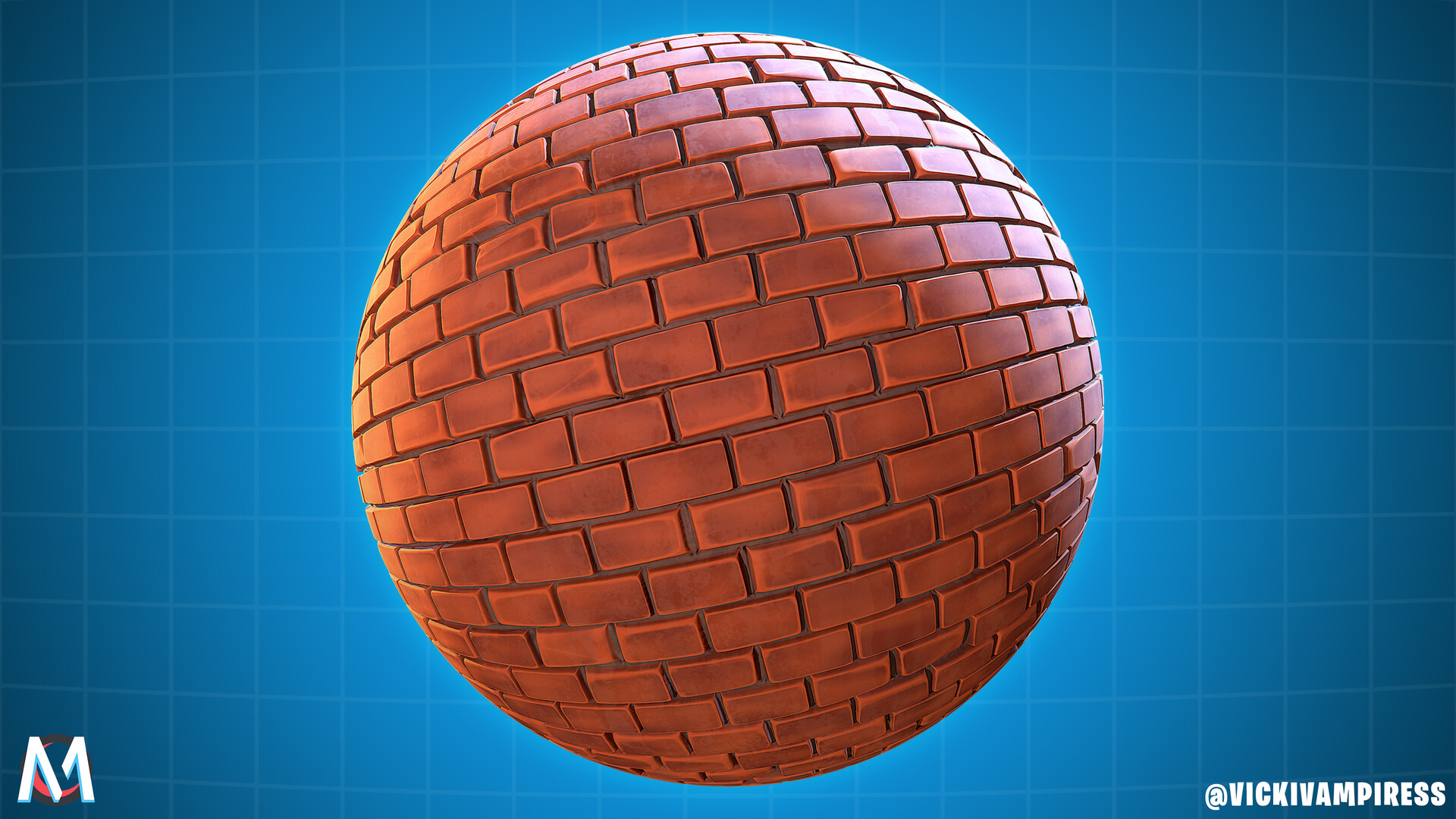 Marcy ᠌ - Stylized Brick Wall