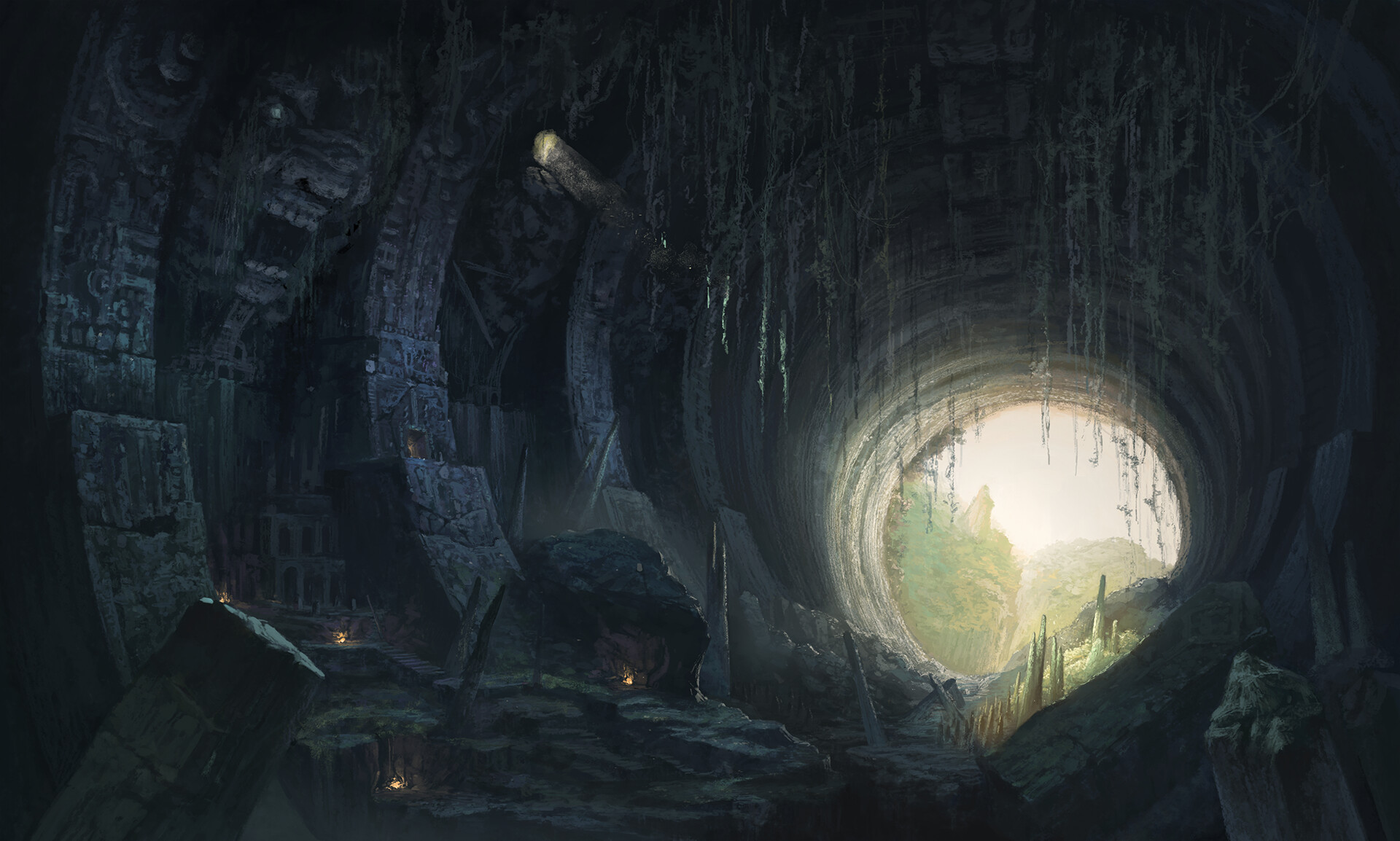 ArtStation - Ancient ruins